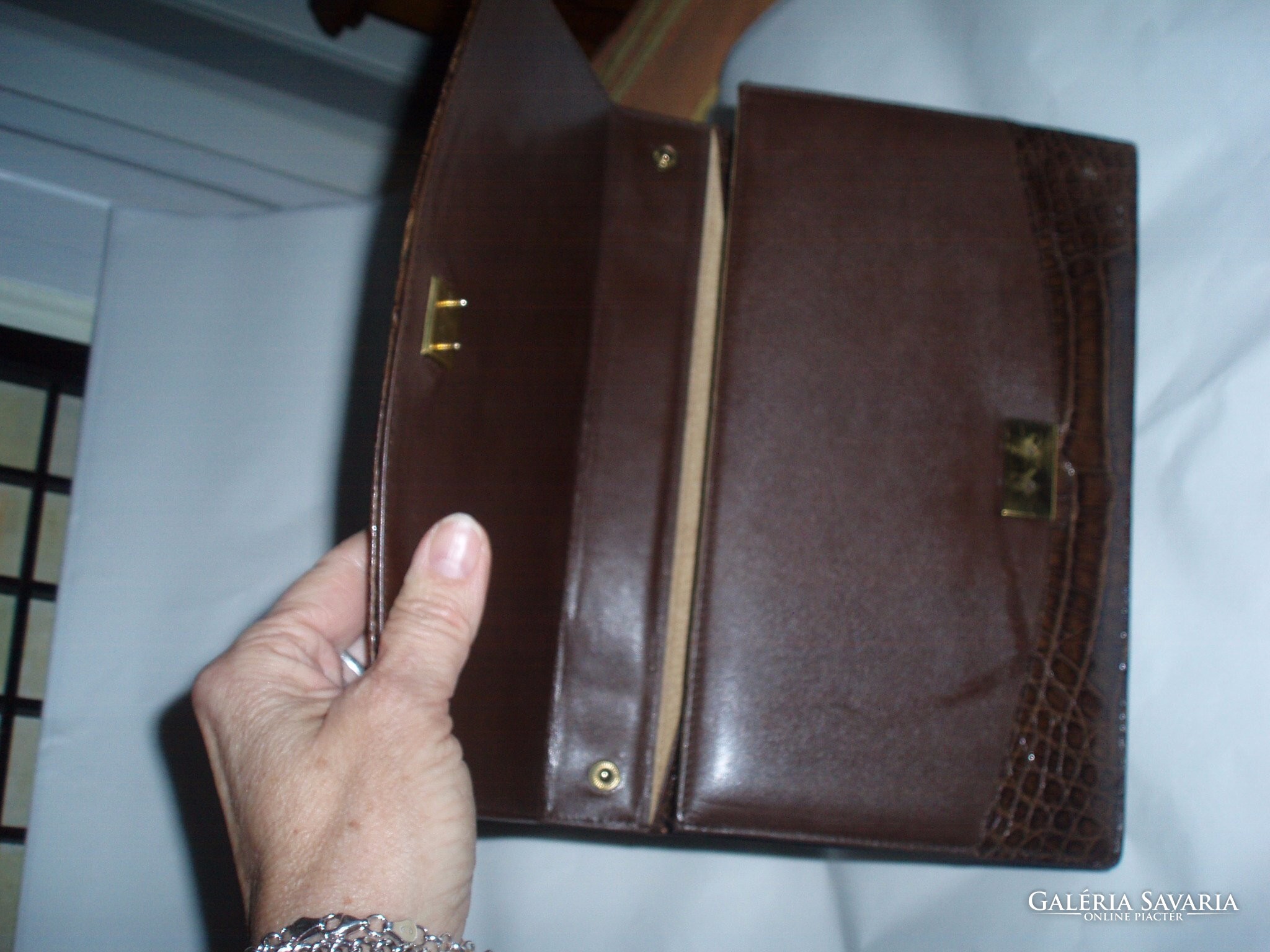 Vintage krokodilbőr retikül - Gardrób | Galéria Savaria online piactér ...