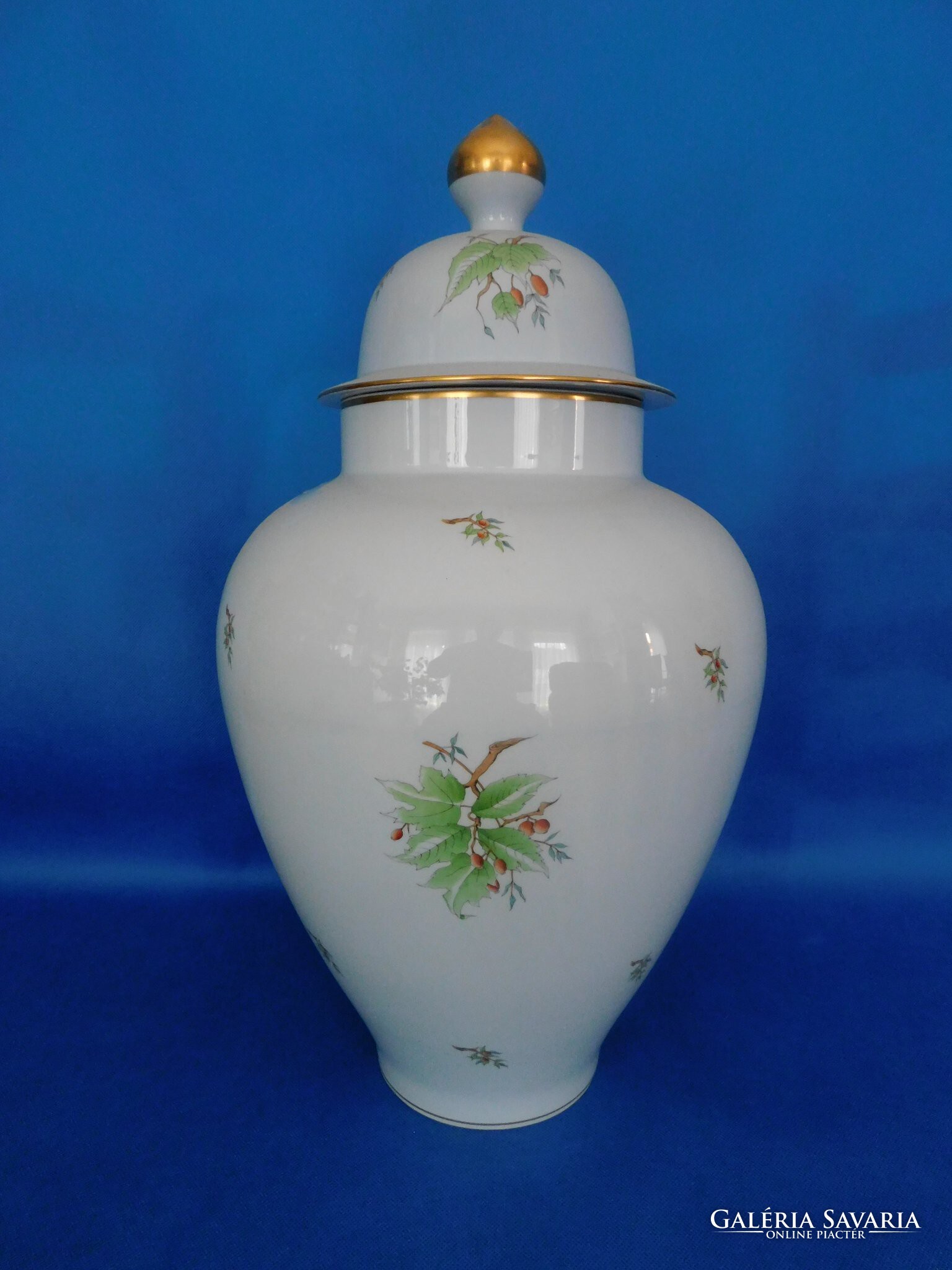 Herendi Hecsedli Óriás Váza Egyedi - Porcelán | Galéria Savaria online ...