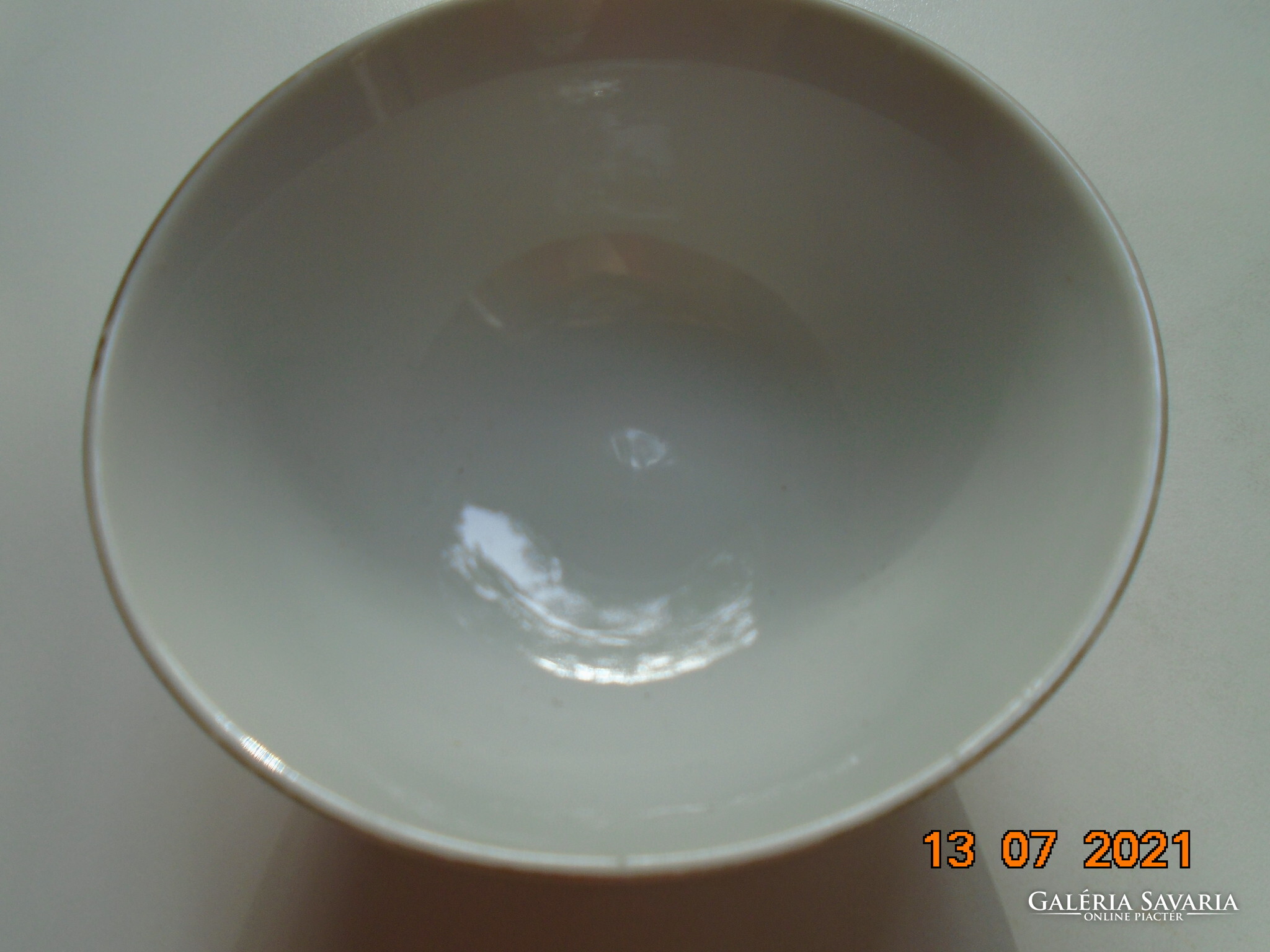 Kézzel festett bíbor sárkány Golden China Made in Taiwan rizses tál ...