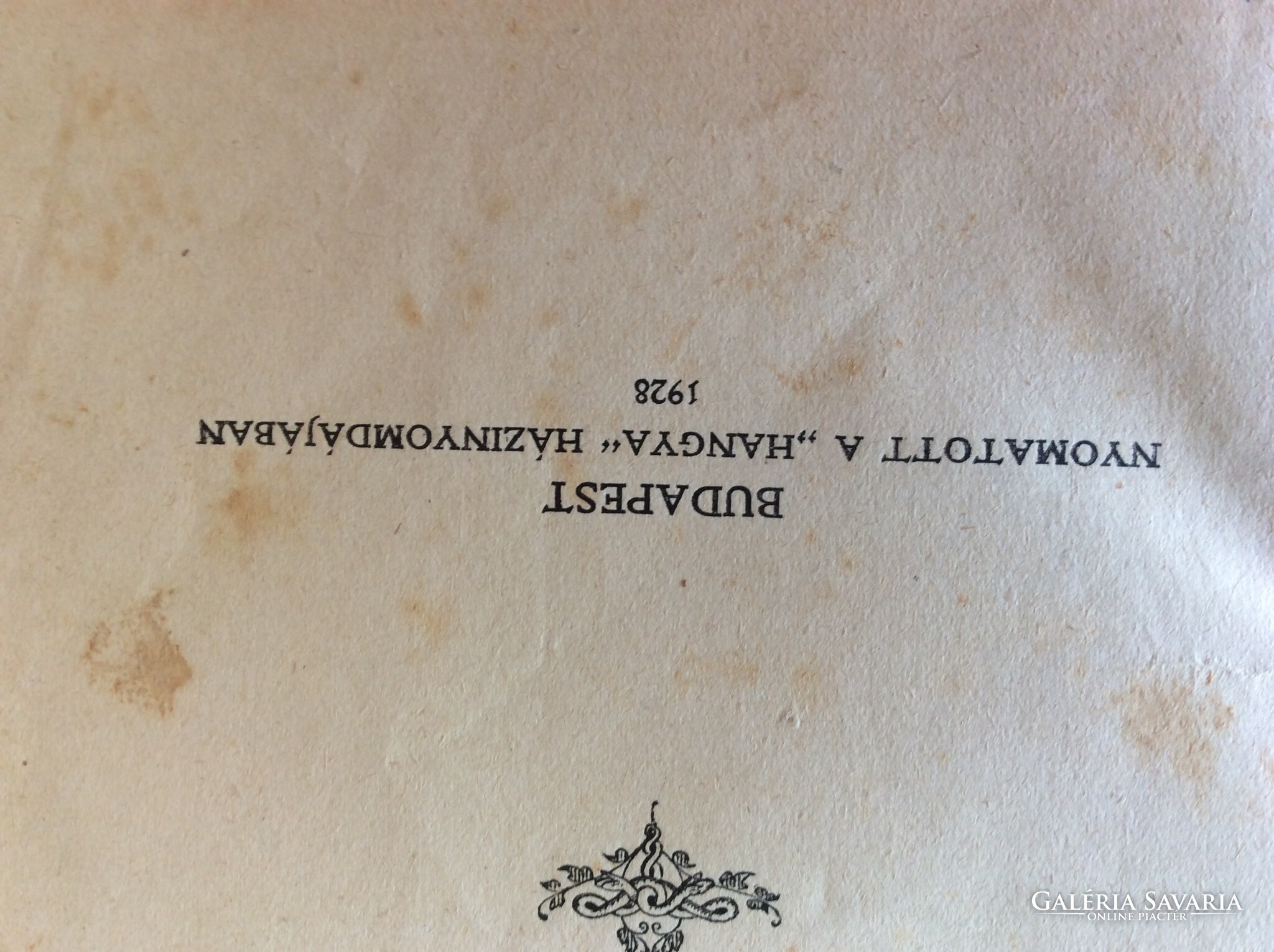 Elbeszélések Tiberius idejéből 1928-ból - Könyv | Galéria Savaria ...