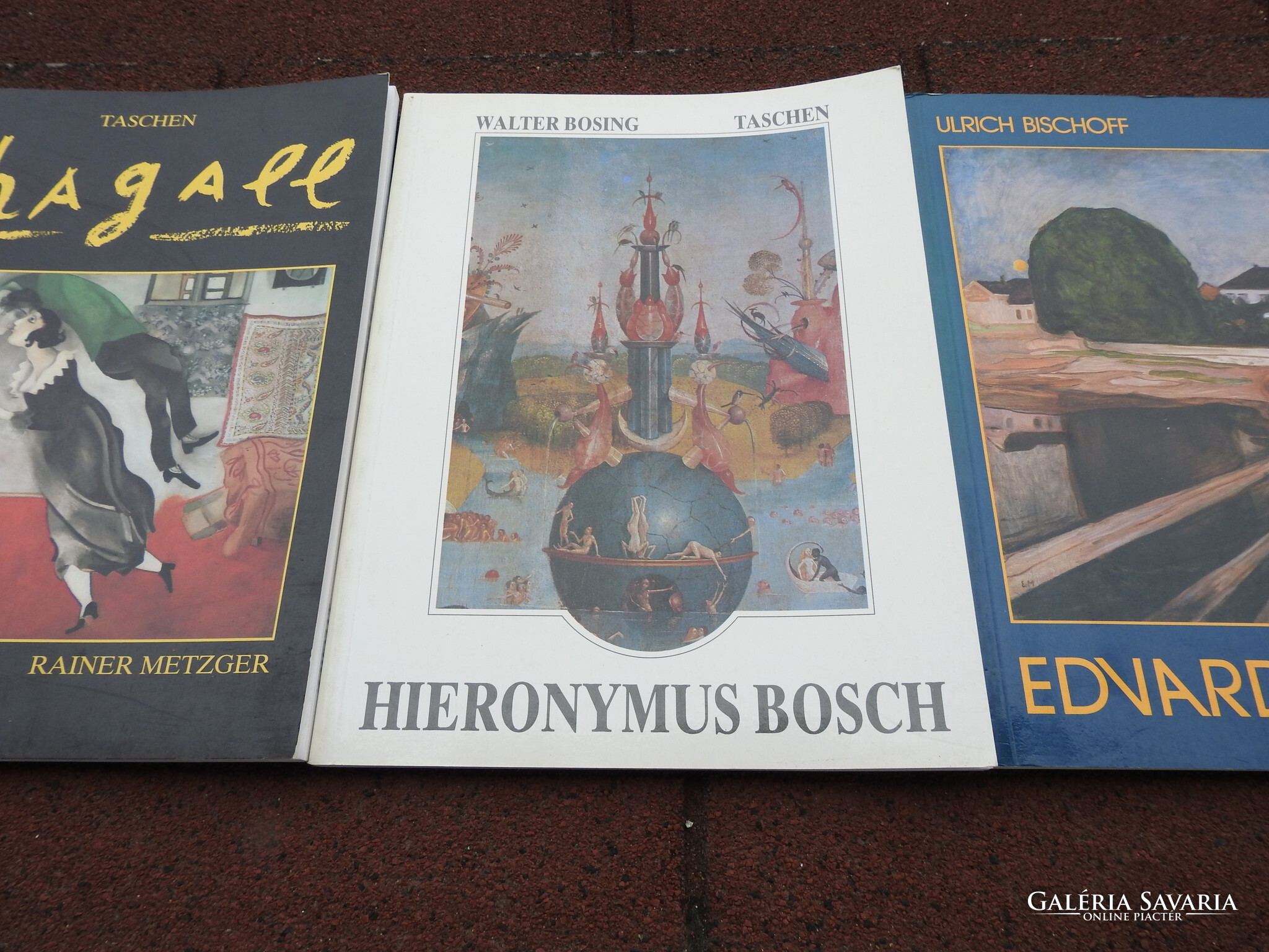 TASCHEN _ EDVARD MUNCH - HIERONYMUS BOSCH - CHAGALL / MAX PEIFFER ...