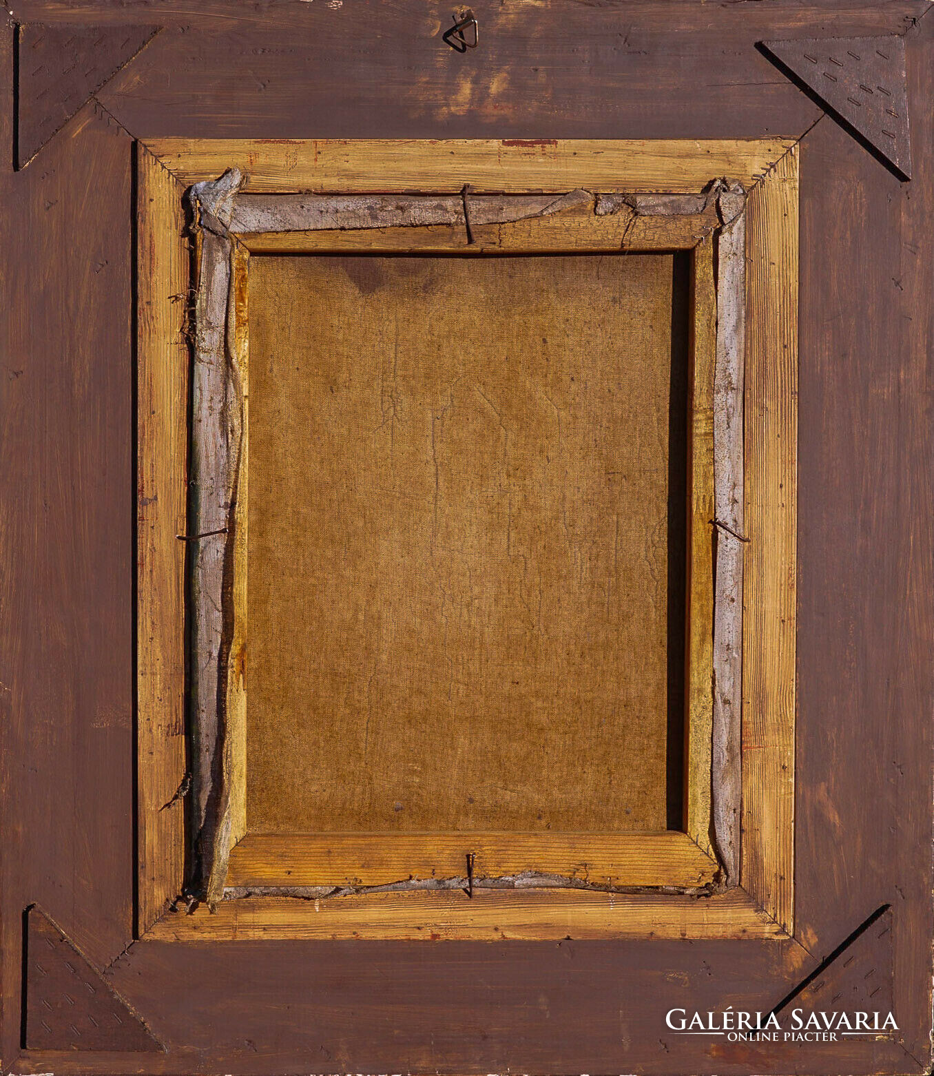 Joseph Grüner, Alpesi táj gyönyörű keretben - Festmény | Galéria ...