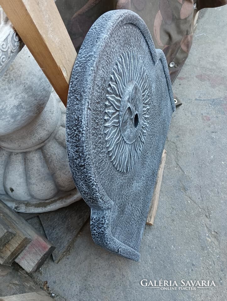 Modern Antracit minimál Falikút hátlap Fagyálló műkő kültéri kerti fali ...