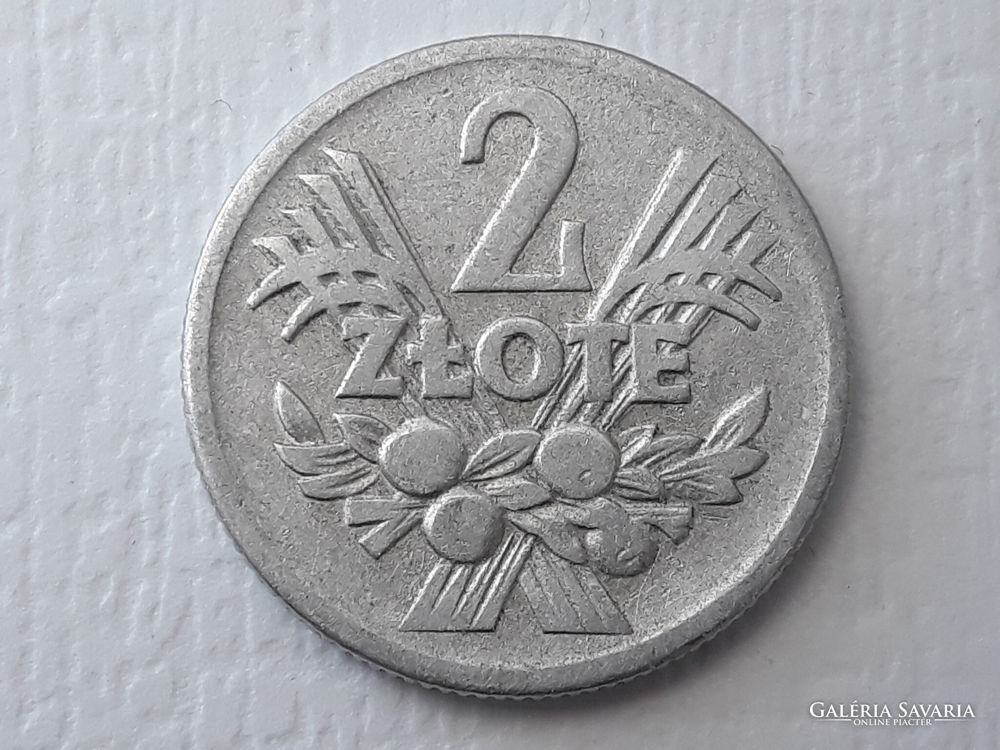 2 zloty 1958 coin - Polish 2 zl 1958 polska rzeczpospolita ludowa foreign coin - Numismatics ...