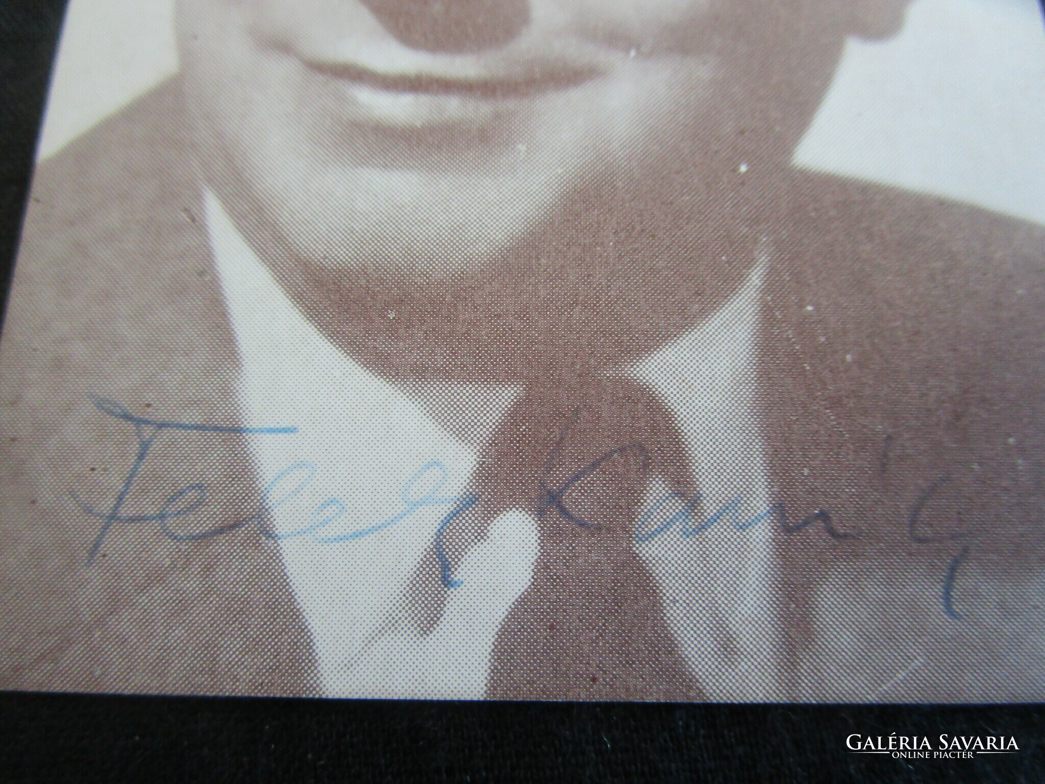 FELEKI KAMILL SZÍNÉSZ SYÍNMŰVÉSZ AUTOGRÁF SAJÁTKEZÜLEG ALÁÍRT DEDIKÁLT ...