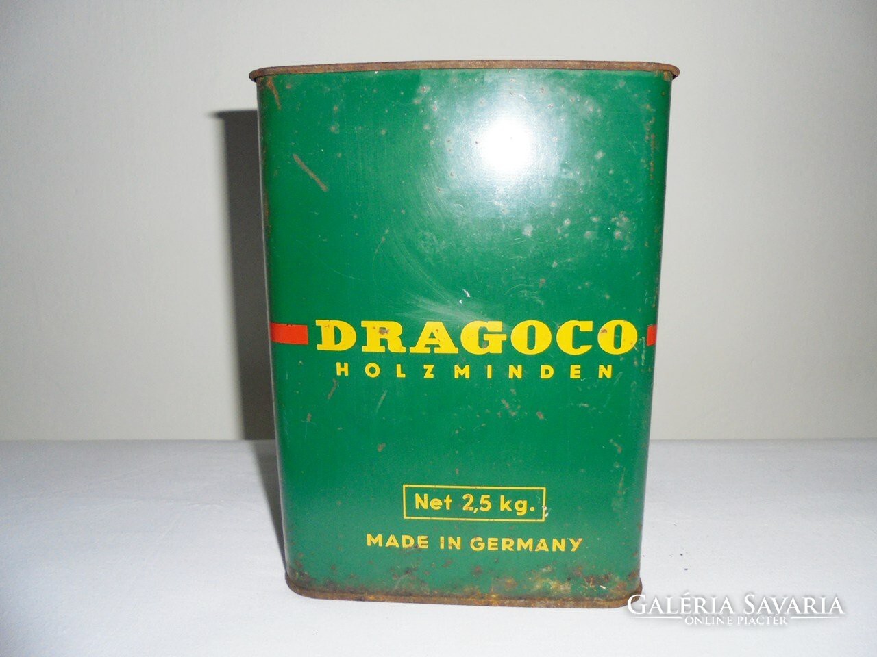 Német fém doboz fémdoboz pléh doboz - Dragoco Holzminden Menthol ...