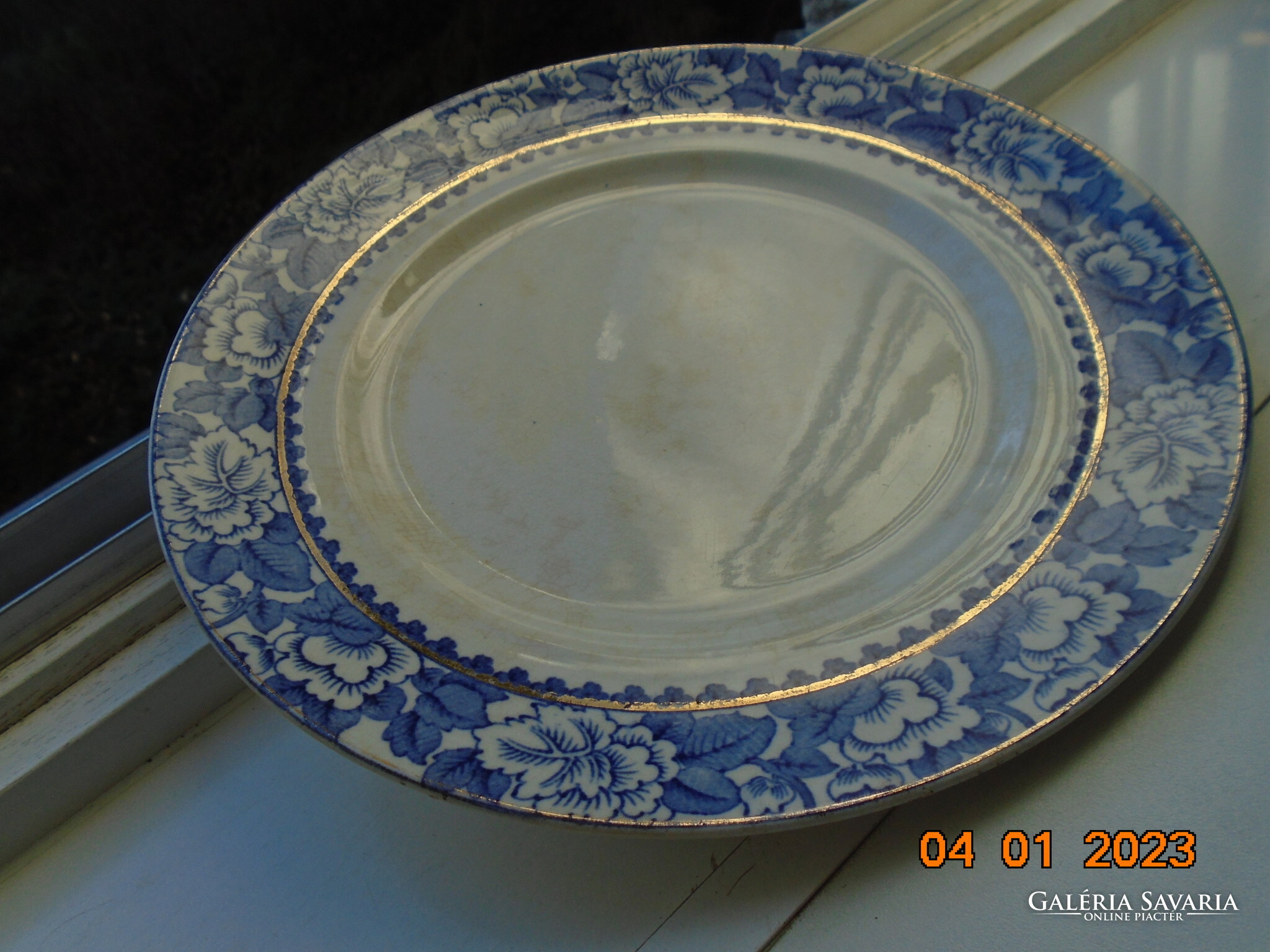 NYÁRI VÁSÁR -30%-70% 1907 GATER HALL Over House Pottery Burslem jelzés ...