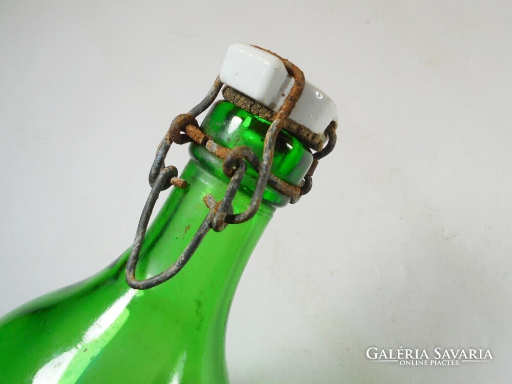 Retro csatos üveg palack - 1 liter, 1950-1980-as évekből - Üveg ...