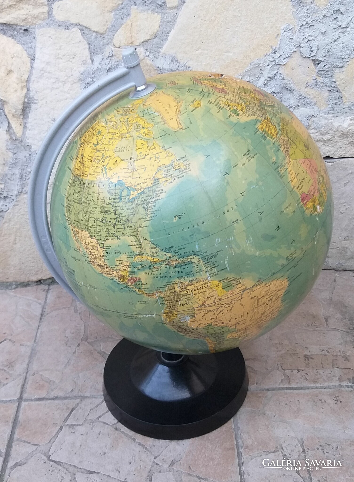 Retro nagyméretű földgömb 30 cm - Otthon, háztartás kellékei | Galéria ...