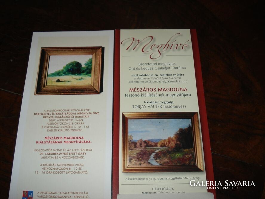 Téli kép - Festmény | Galéria Savaria online piactér - Vásároljon vagy ...