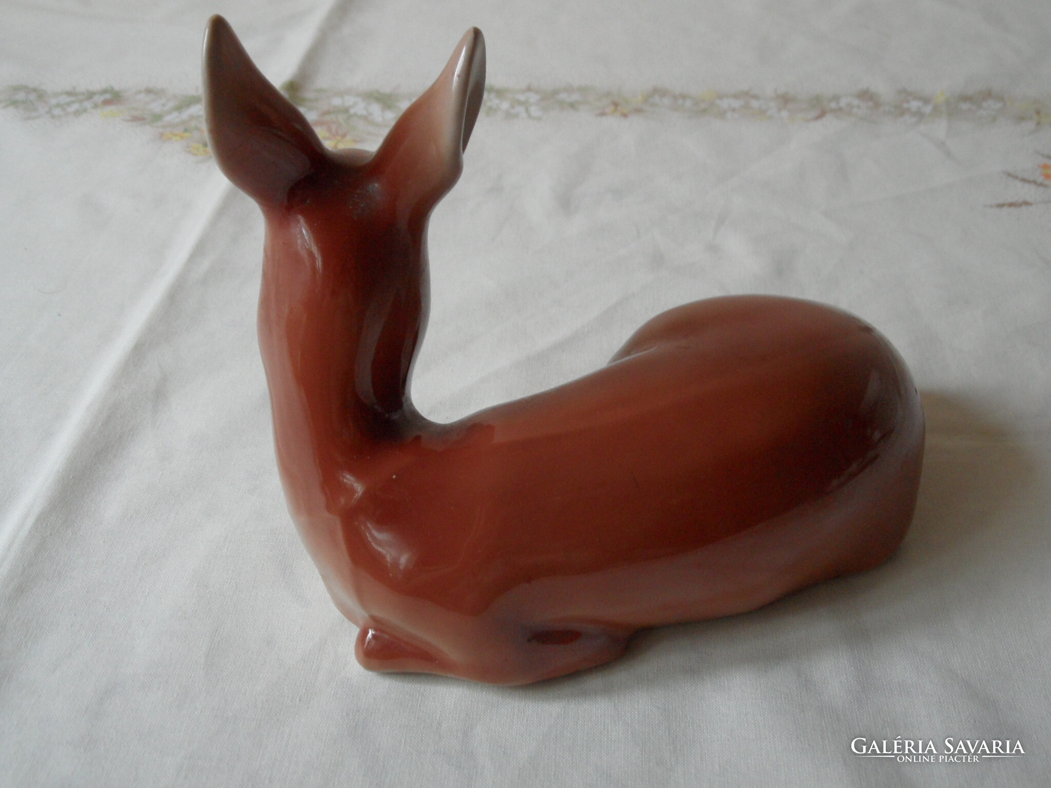 RPR CLUJ porcelán őzike figura, nipp - Porcelán | Galéria Savaria ...