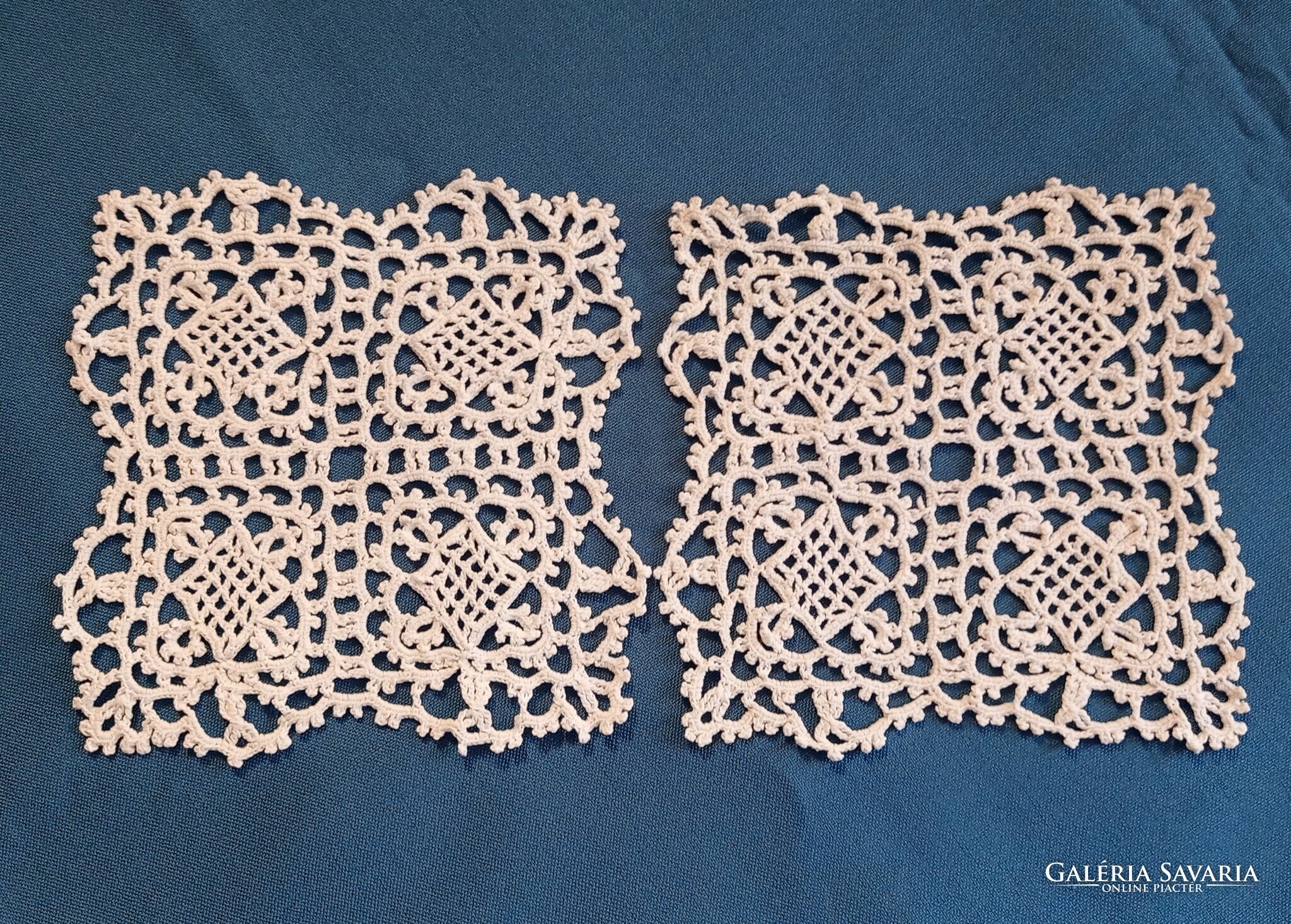 Horgolt, zsinór csipke kisterítő - Szőnyeg, Textil | Galéria Savaria ...