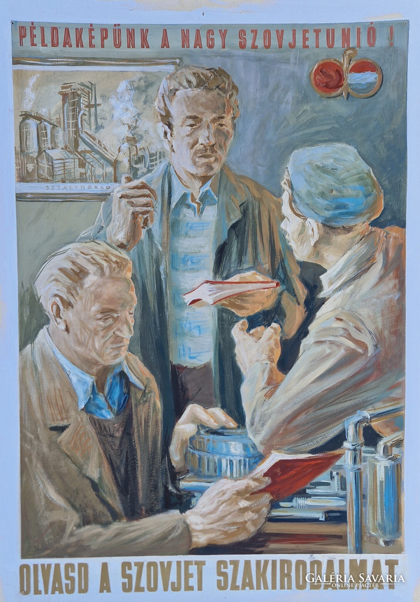 Our example is the Great Soviet Union - poster design - Paintings ...