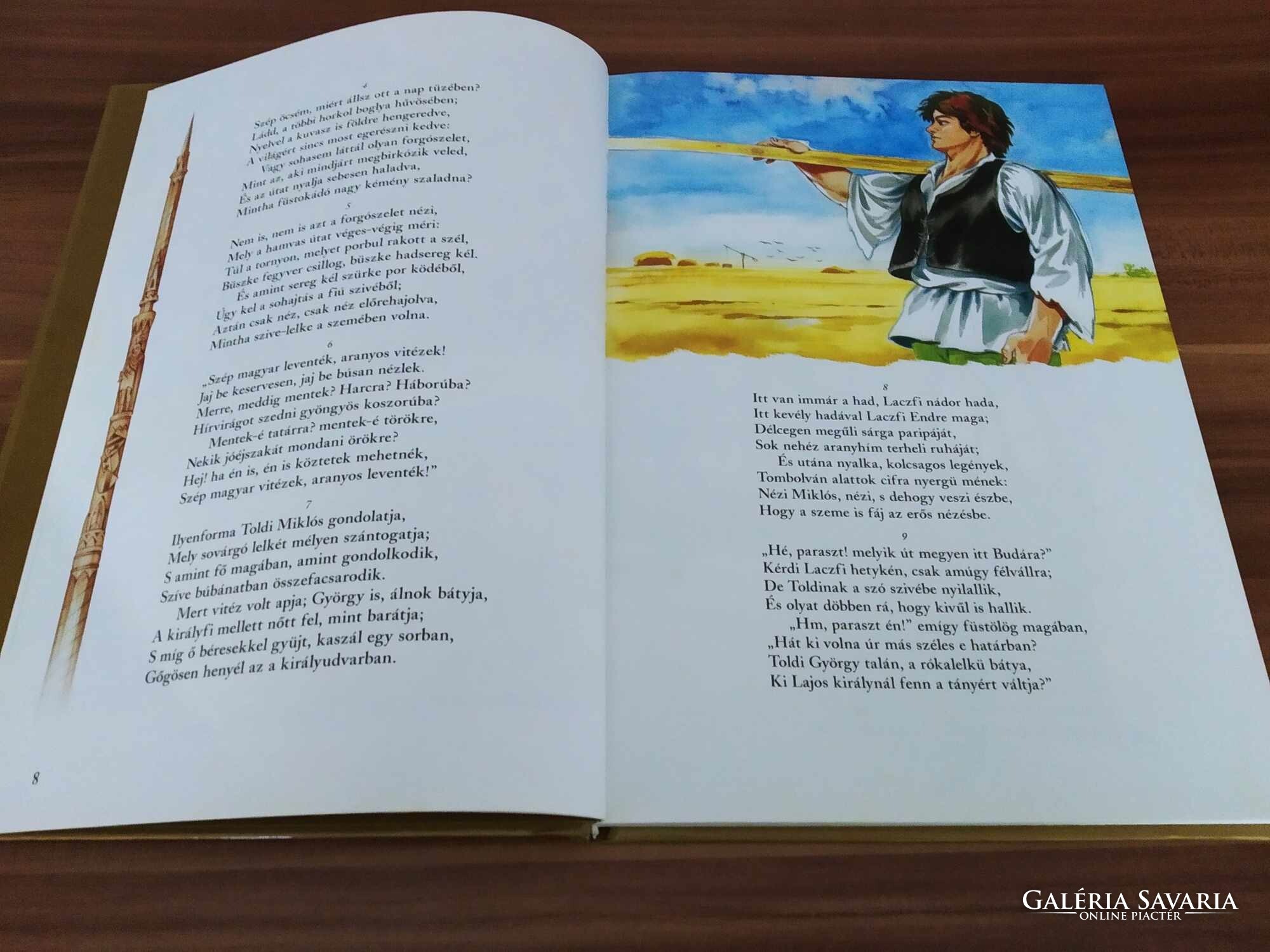 Arany János: Toldi, rajz: Jenkovszky Iván - Könyv | Galéria Savaria ...
