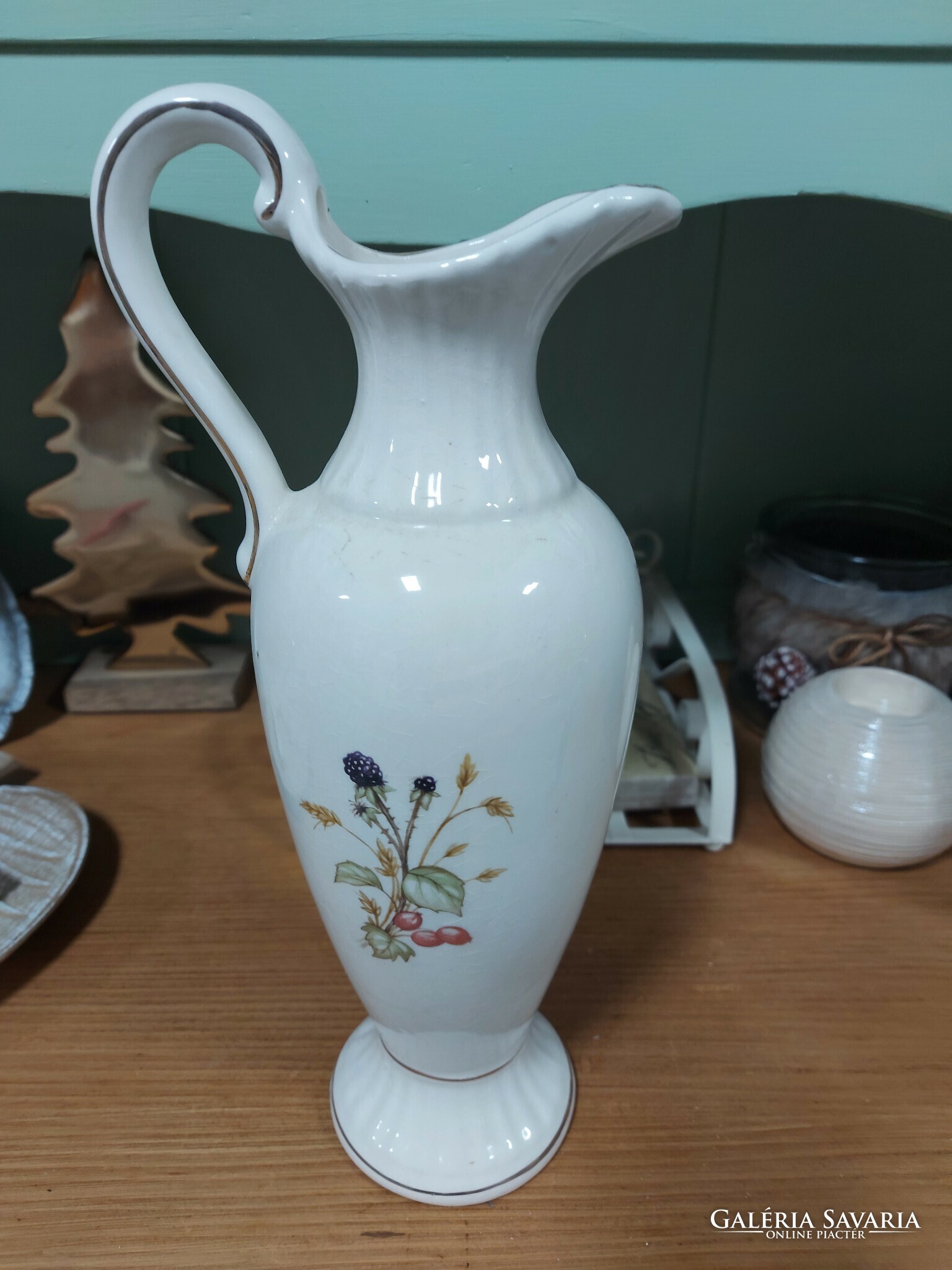 Angol Staffordshire kerámia karaffa/ kancsó - Kerámia | Galéria Savaria ...