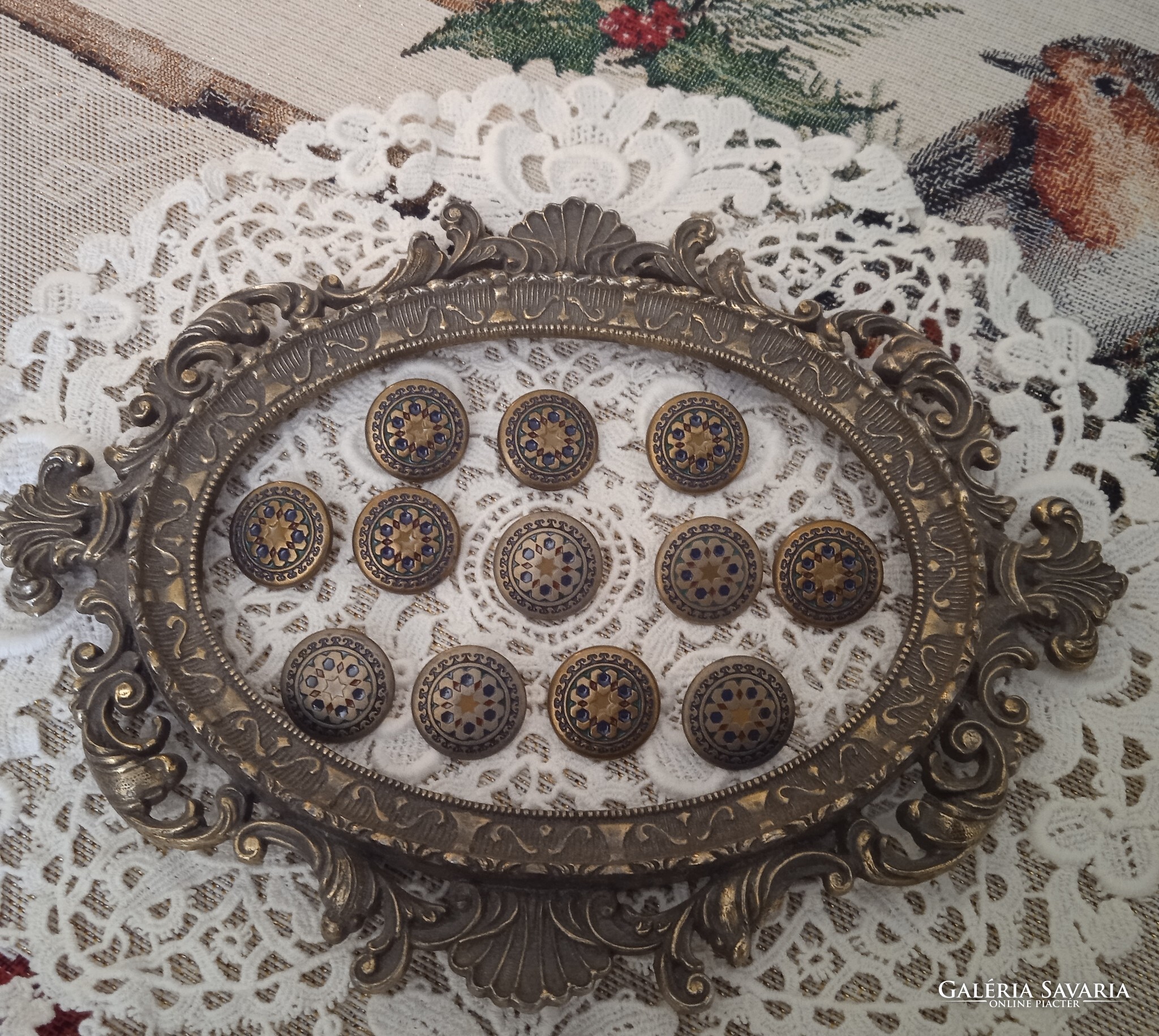 Fém dísz gombok - Otthon, háztartás kellékei | Galéria Savaria online ...