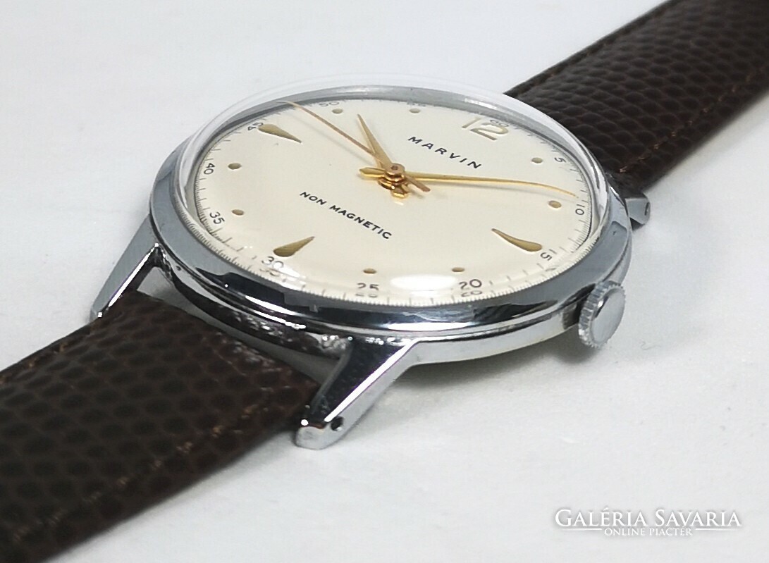 MARVIN Jumbo cal.560-as szerkezettel az 1940-es évek közepéről. - Óra | Galéria Savaria online ...
