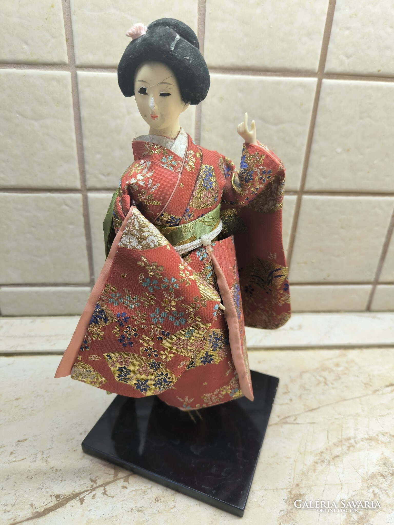 Japán gésa porcelán baba - igényes, finom kidolgozás eladó! - Porcelán ...