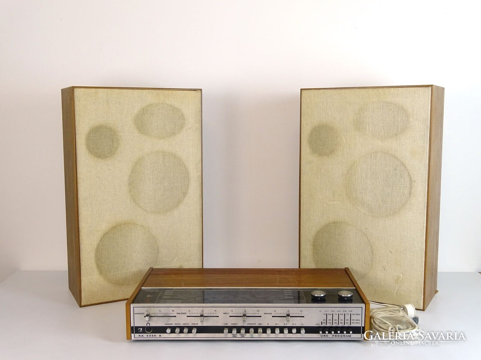 0J287 VIDEOTON PROMETHEUS Hi FI erősítő hangfallal - Zene | Galéria ...