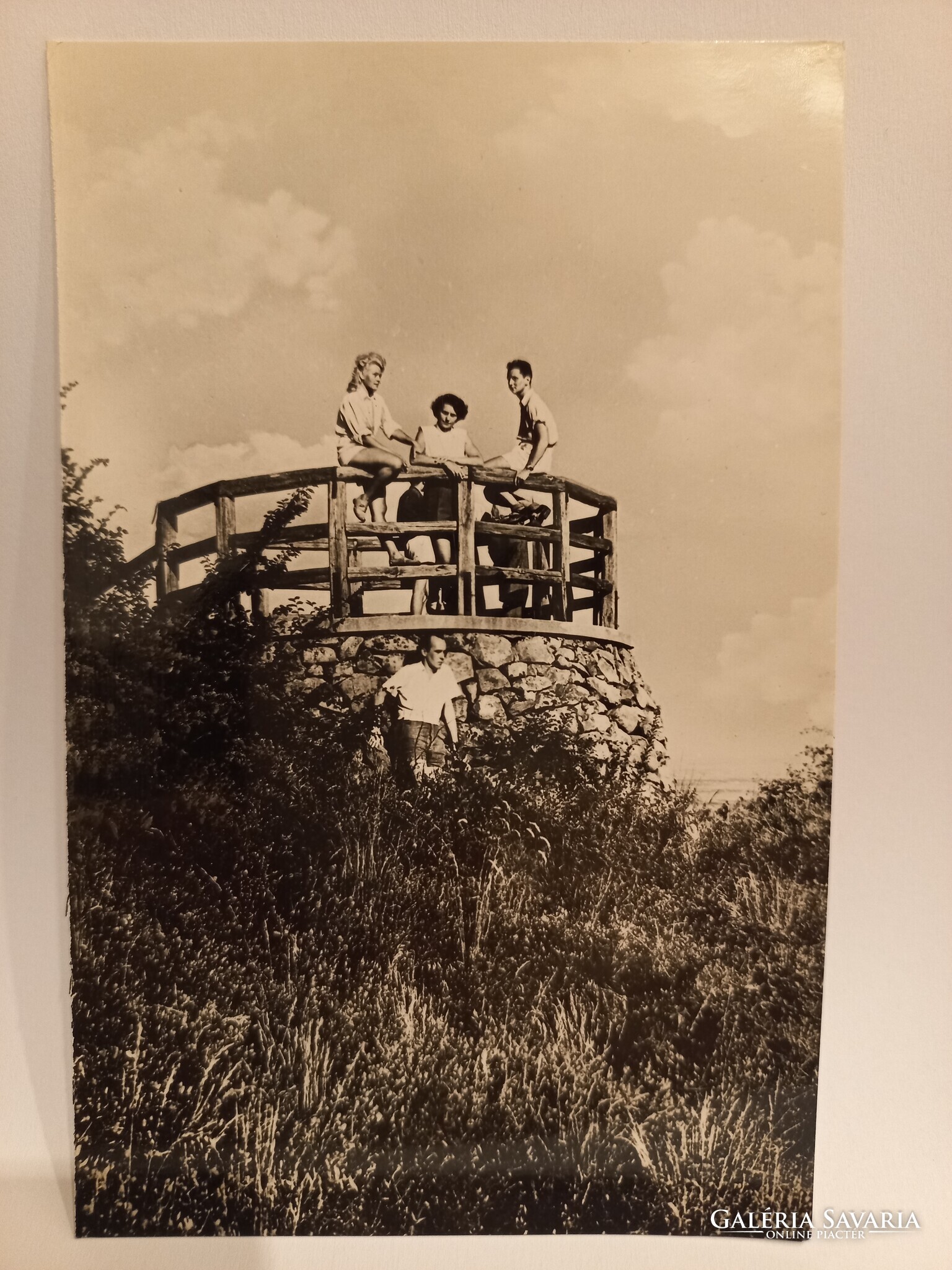 Régi képeslap Mátrafüred Muzsla kilátó - Gyűjtemény | Galéria Savaria ...