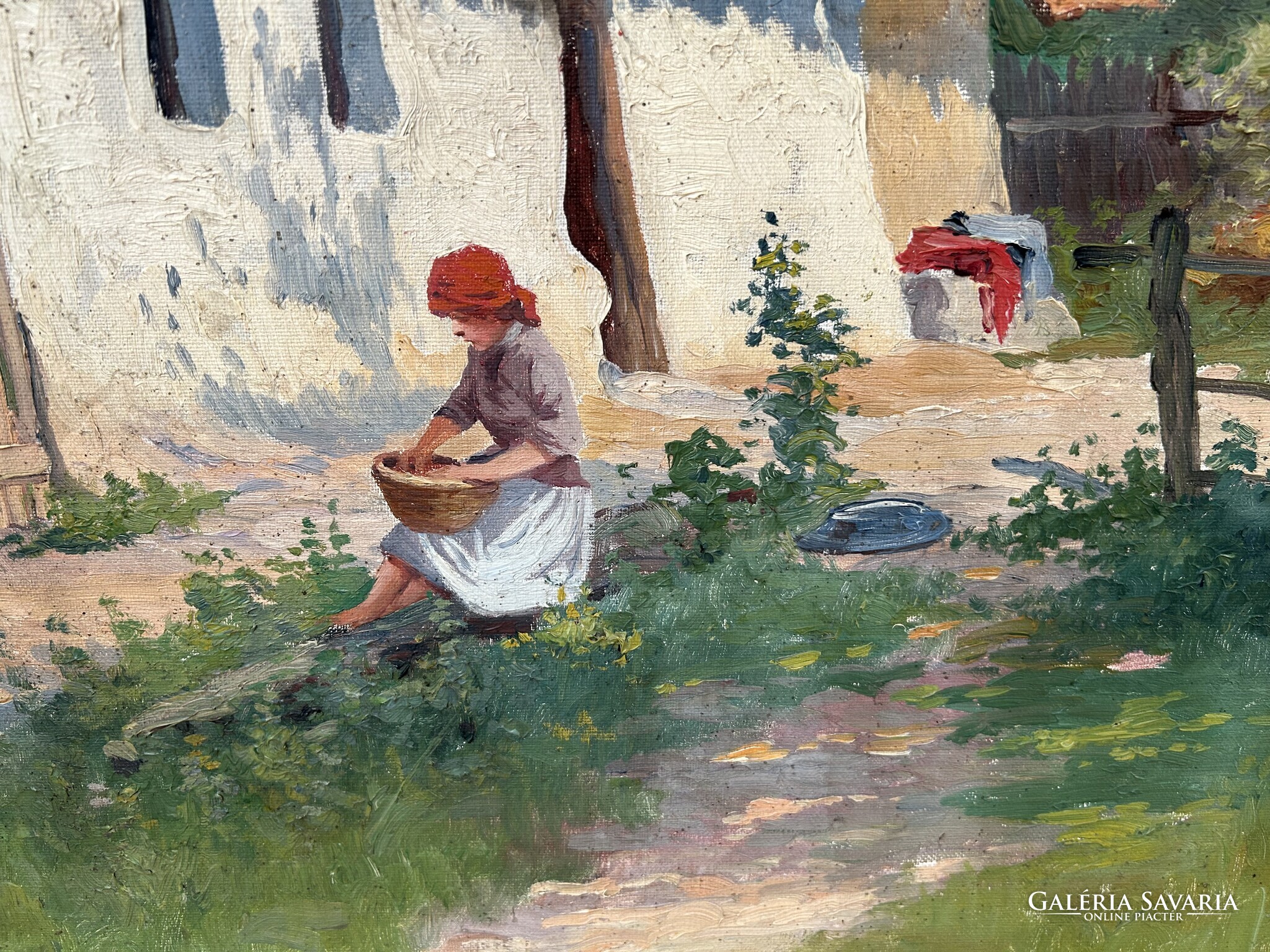 Zorkóczy Gyula (1873-1932) - Festmény | Galéria Savaria online piactér ...