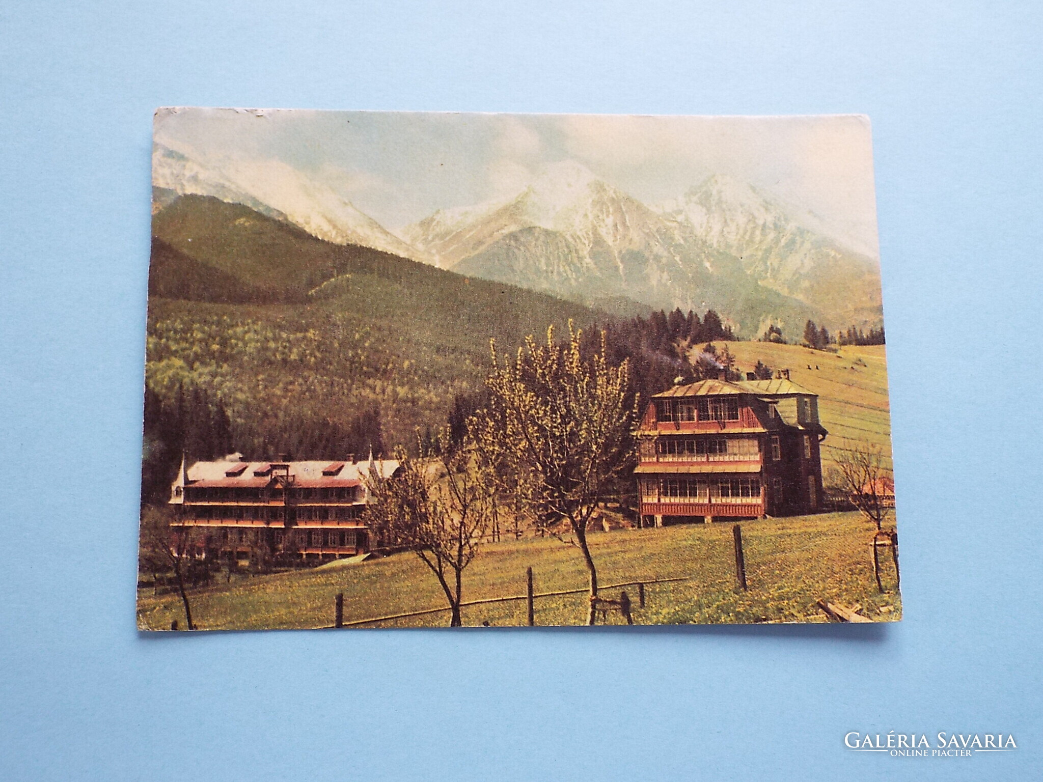 Képeslap (53) - Csehszlovákia (Szlovákia) - Magas-Tátra Nemzeti Park ...