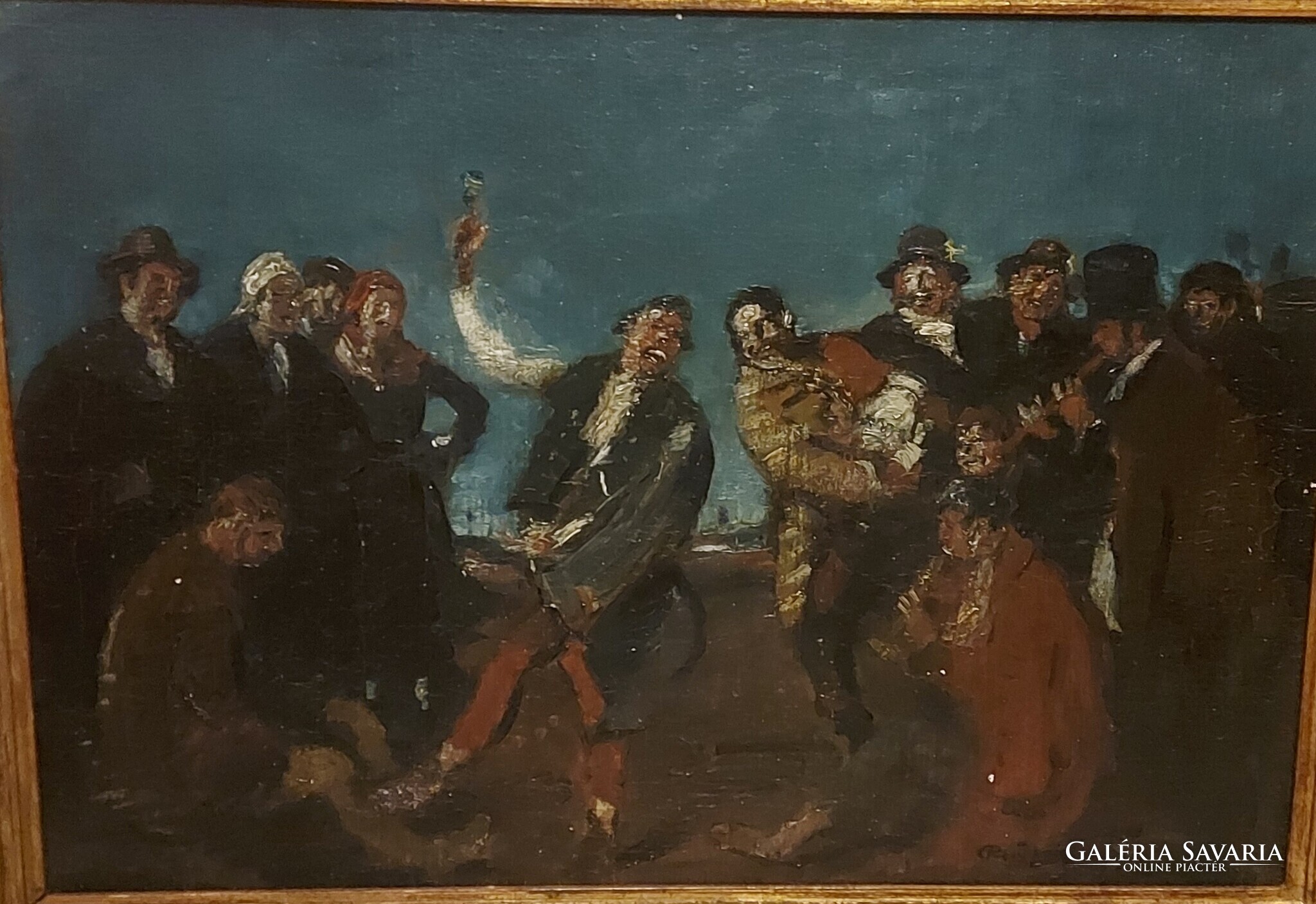 Rudnay Gyula festmény! 1918 mulató kurucok! - Festmény | Galéria ...
