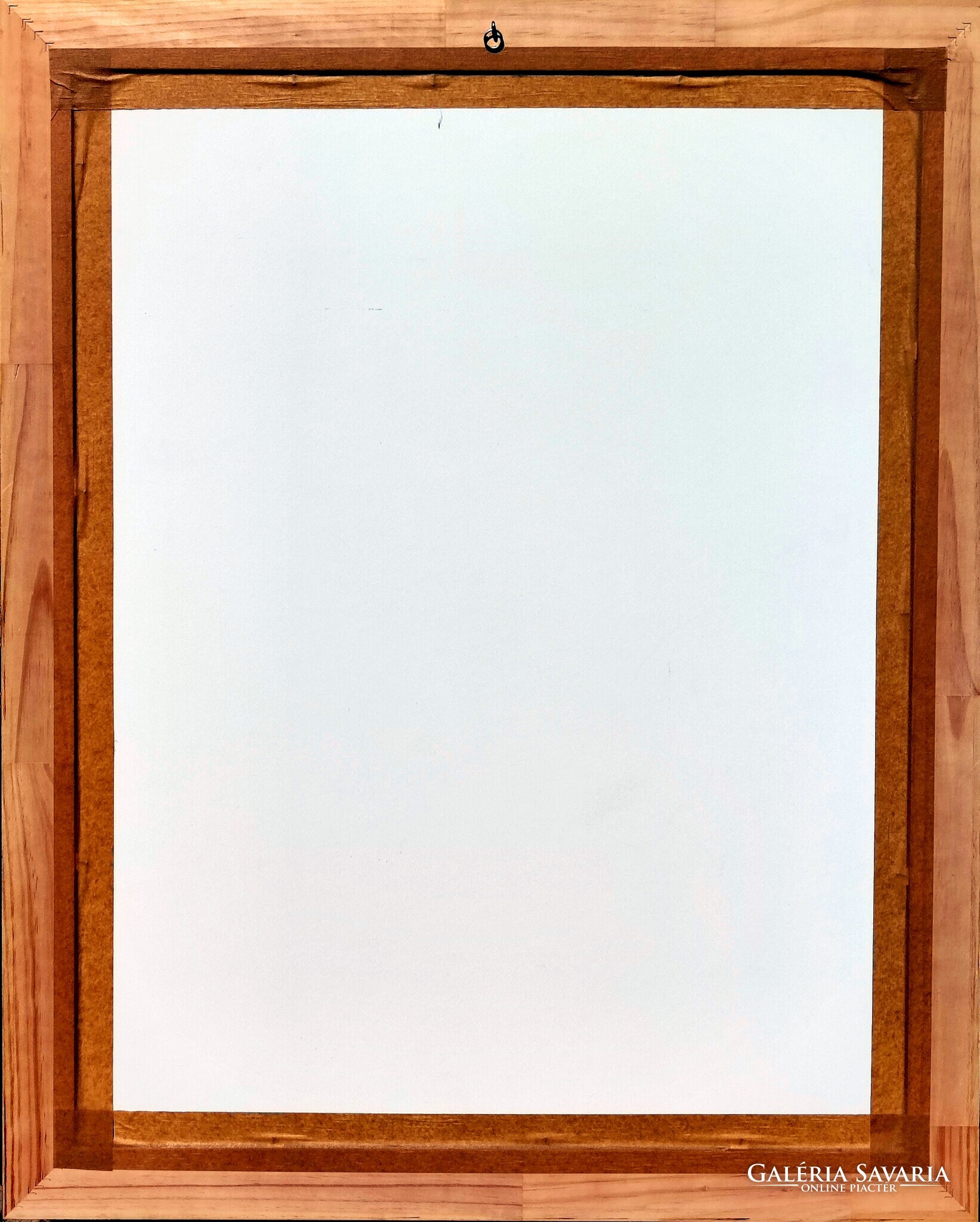 Szász Endre: Halra vágyó (Szakállas önarckép), a 80-as évek első fele ...