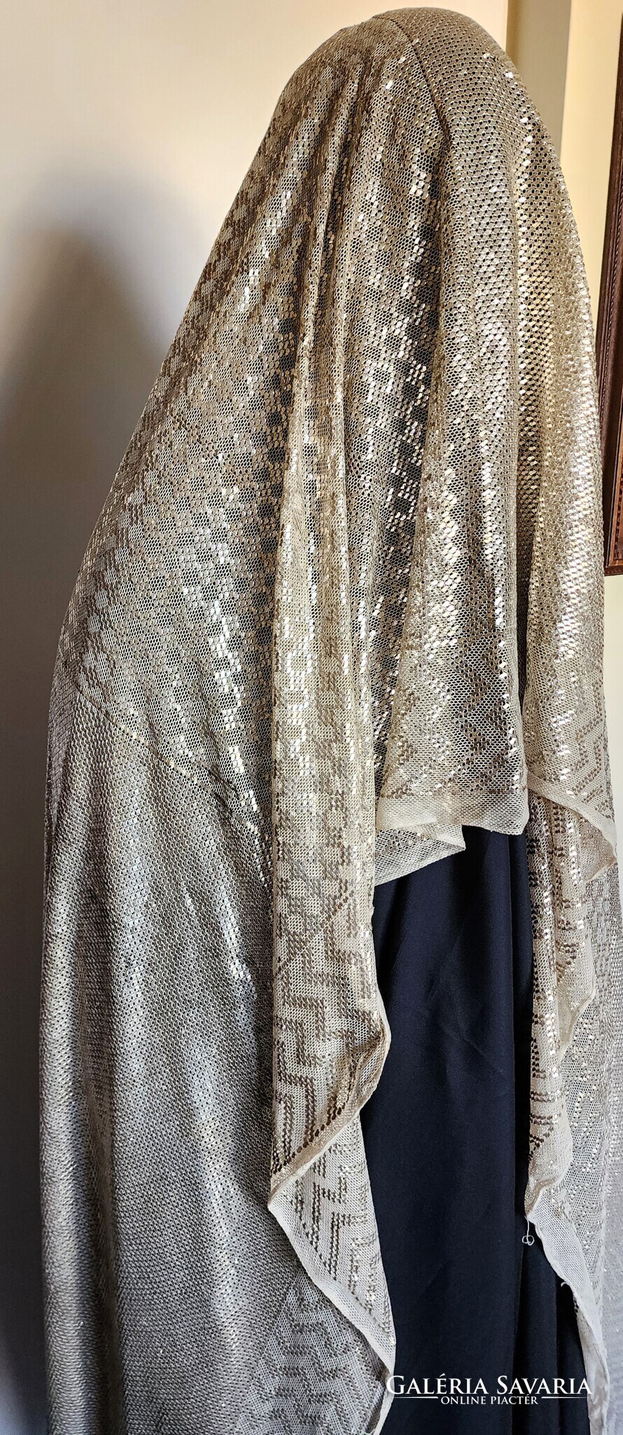 ANTIK JUDAIKA JUDAICA ZSIDÓ TALLIT NŐI IMASÁL ATARAH KÓSER HÍMZETT 1180 ...