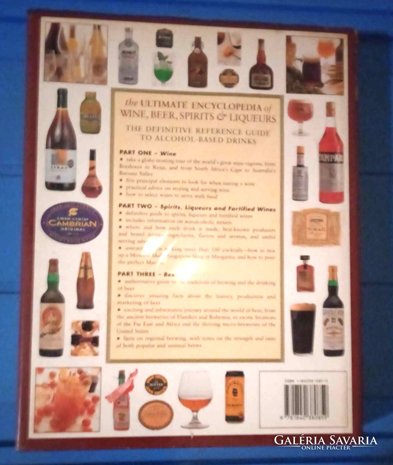 Encyclopedia of Wine and Beer, spirits and liquers hardback book - Könyv | Galéria Savaria ...
