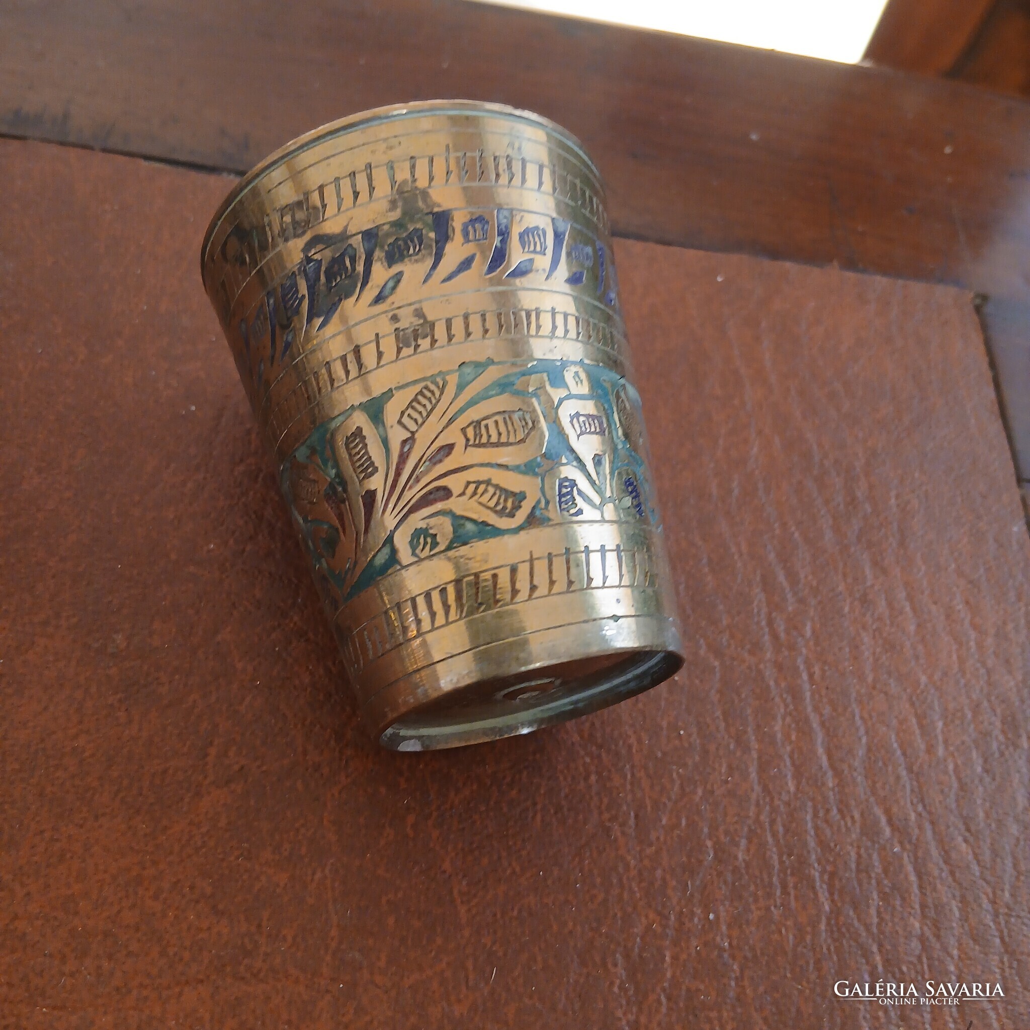 Szép régi réz pohár I. (5,9x5 cm) - Fémmunka | Galéria Savaria online ...