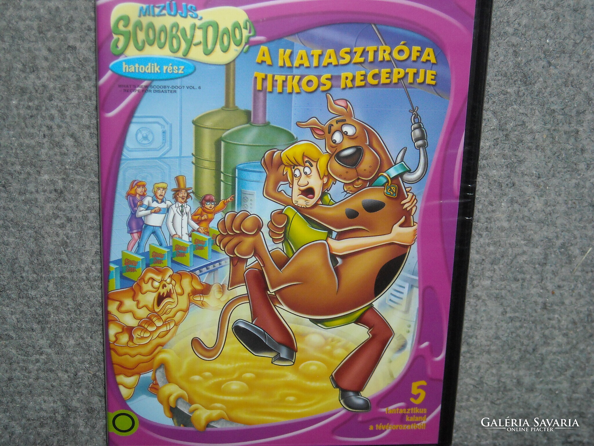 MIZÚJS SCOOBY-DOO hatodik rész DVD ÚJ gyári bontatlan - Gyűjtemény ...