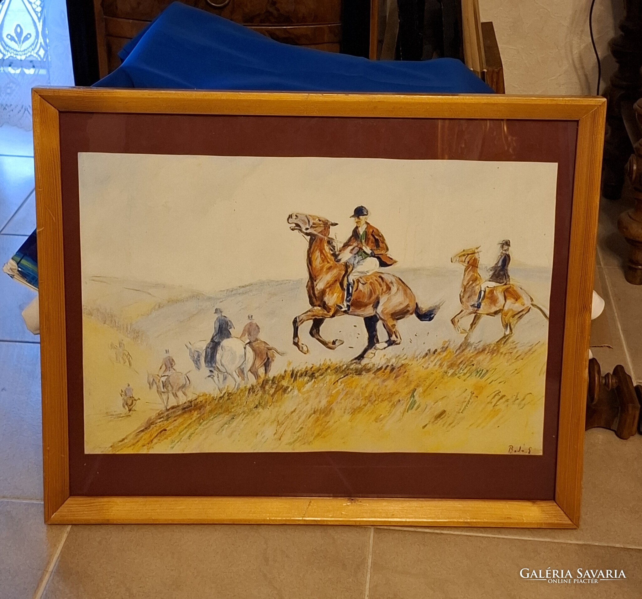 Bodó Sándor antik lovas festménye! I. - Festmény | Galéria Savaria ...