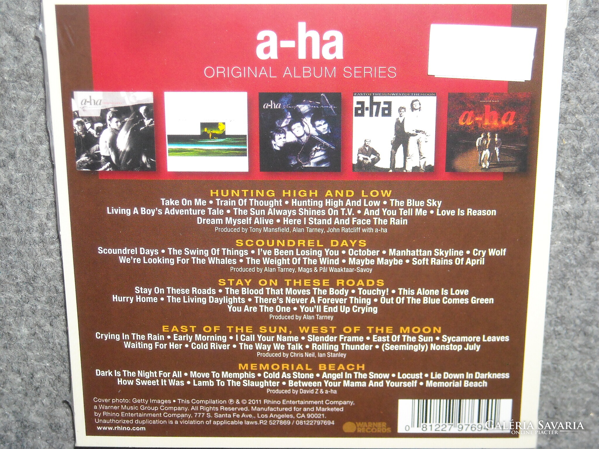 A-HA ORIGINAL ALBUM SERIES 5cd CD ÚJ gyári bontatlan - Zene | Galéria ...