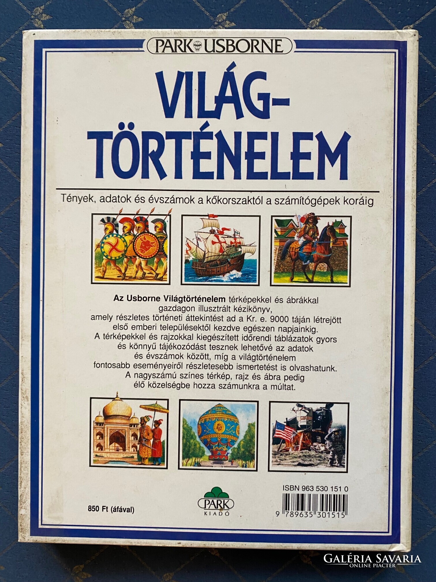 Világ - történelem című könyv. Teljesen új állapotban. Park-Usborne ...