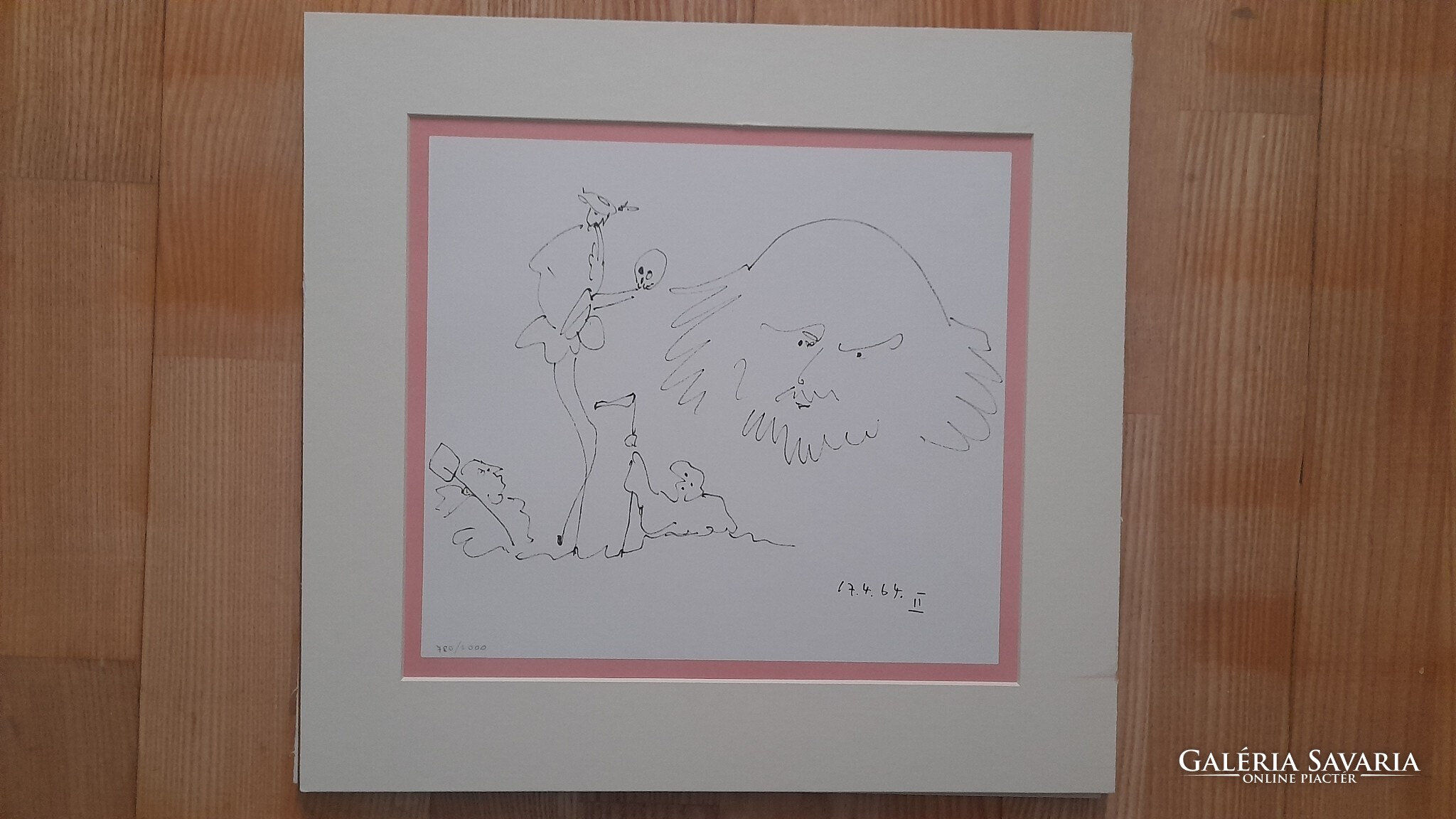 Pablo Picasso - Litografia original - Kép, grafika | Galéria Savaria ...