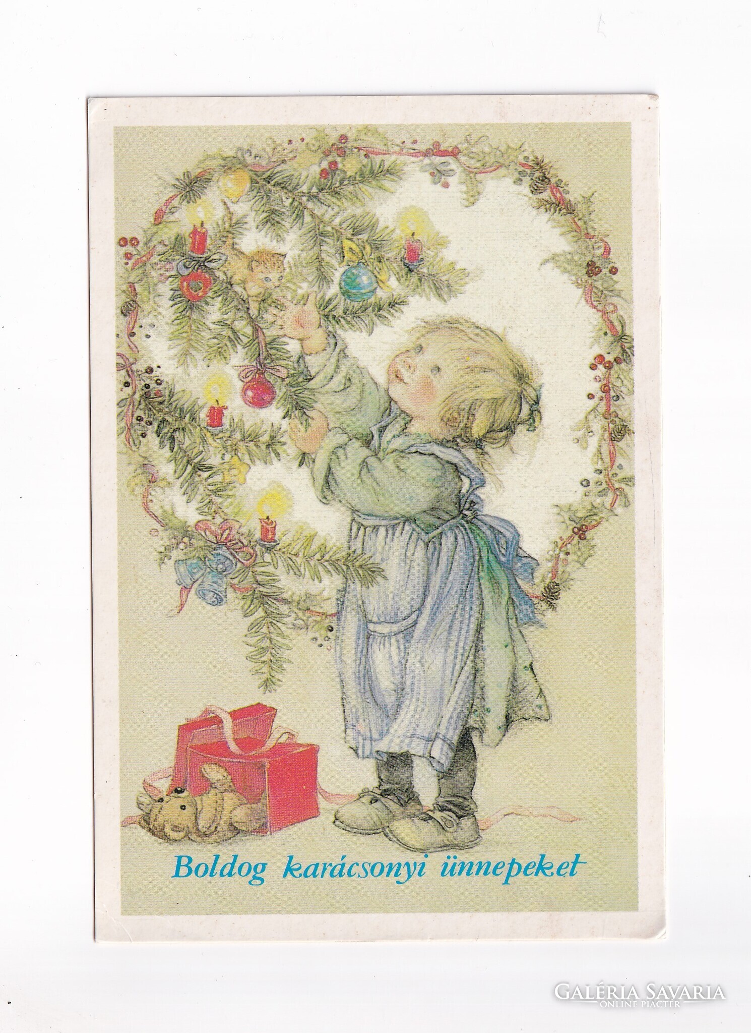 KA:76 Régi Karácsonyi képeslap - Gyűjtemény | Galéria Savaria online ...