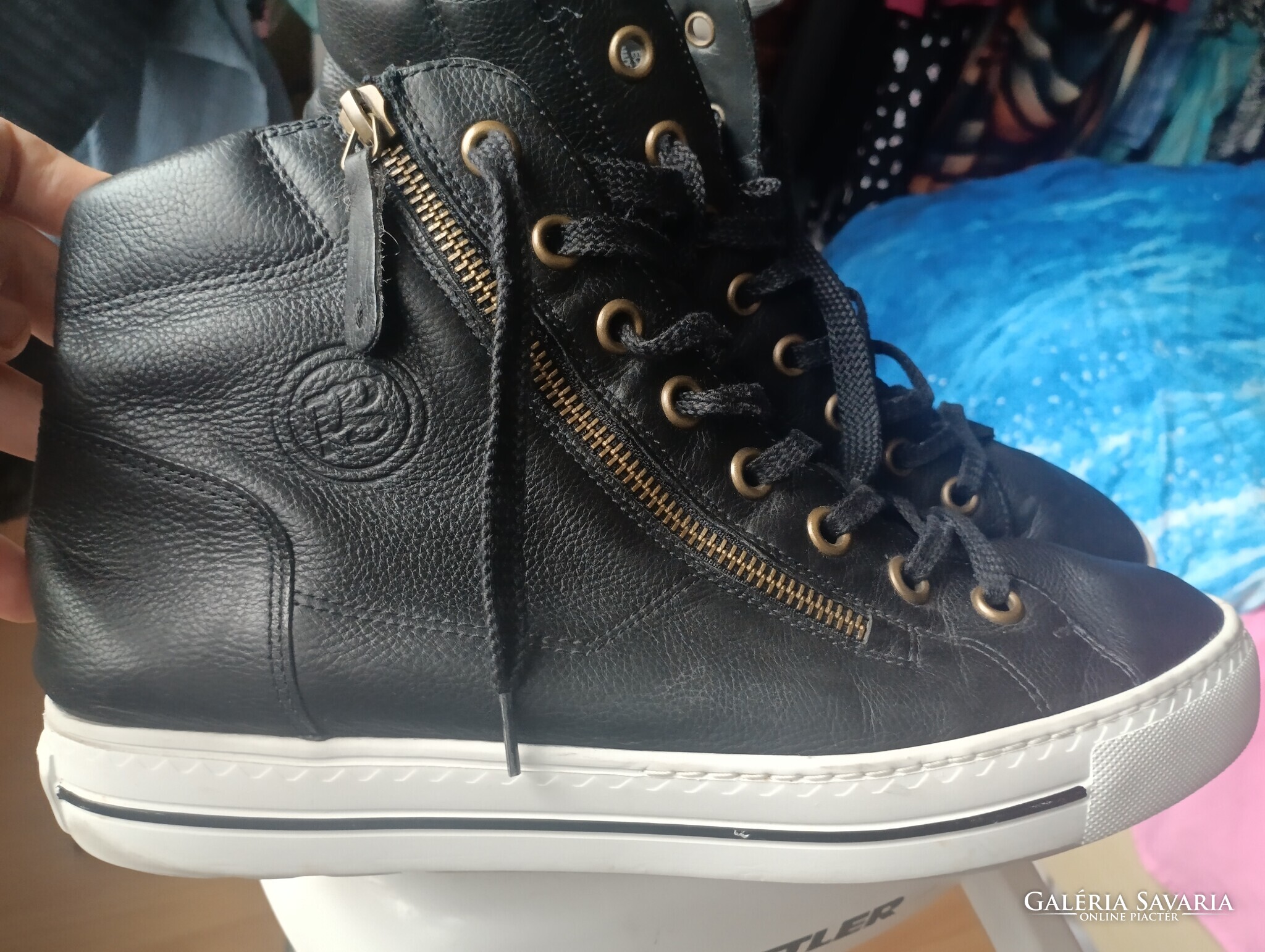 Paul Green Full bőr osztrák 42 pamut polár béléssel puha bőr ...