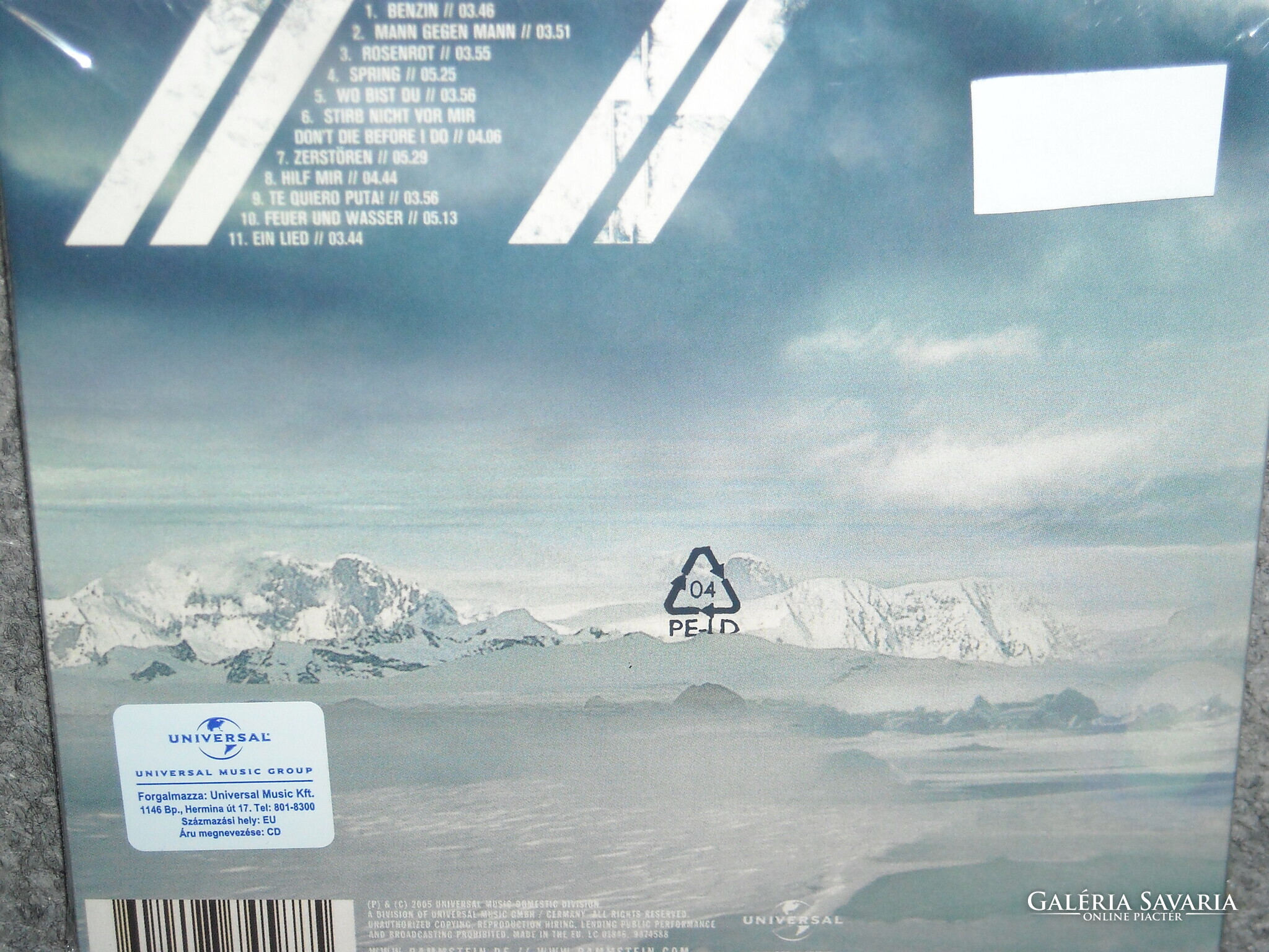 RAMMSTEIN ROSENROT CD ÚJ gyári bontatlan - Zene | Galéria Savaria ...