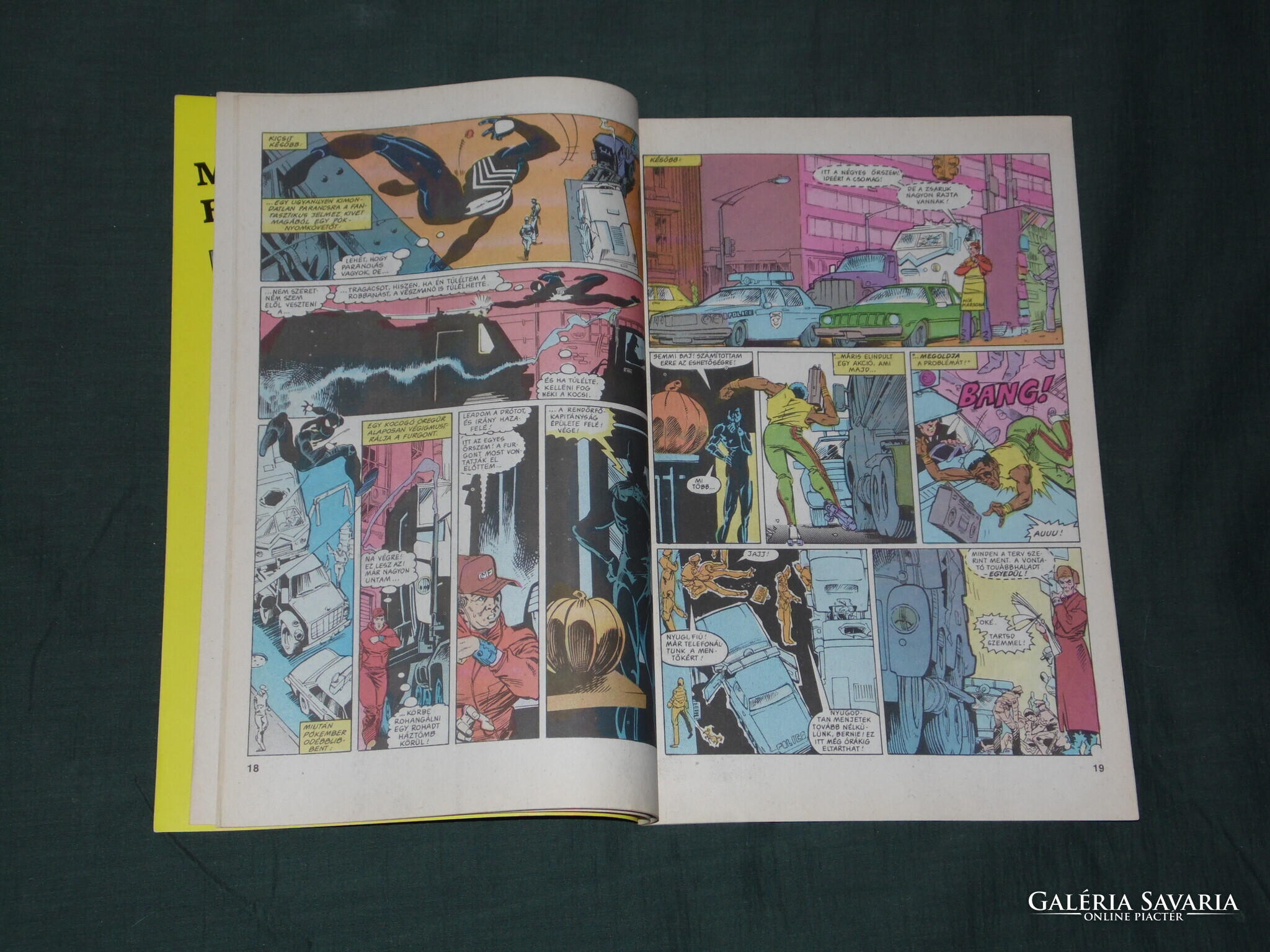 Képregény,Semic,Marvel,Kandi lapok,A Csodálatos Pókember, 1991/4., 23 ...