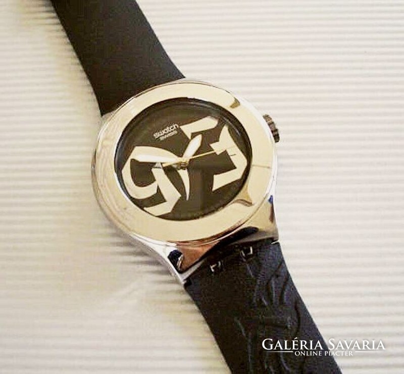 Swatch Black Steps, Tribal Nabab Swatch Irony, Ikonikus férfi karóra ...