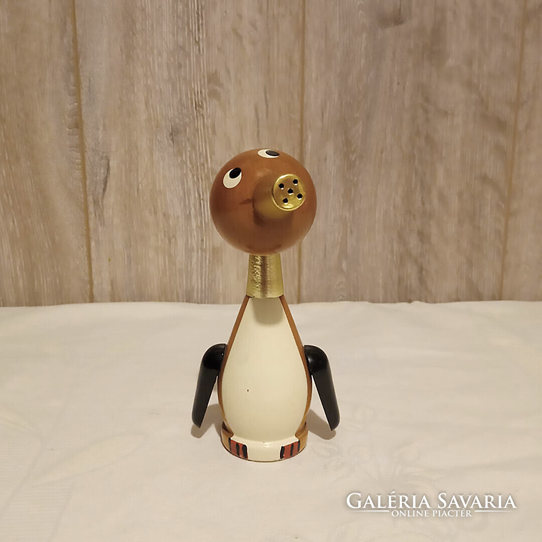 Szovjet pingvin alakú retro dísztárgy, só- és borsszóró - Otthon ...