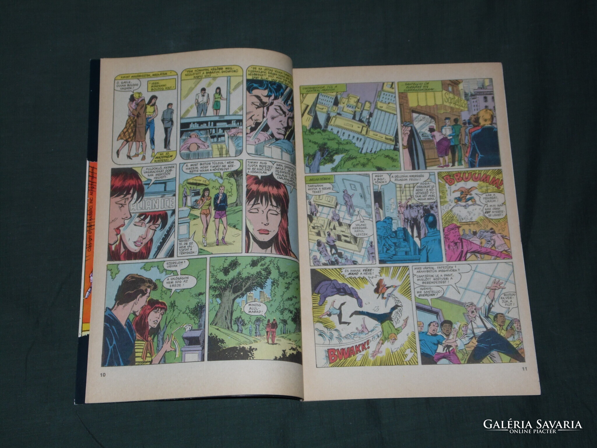 Képregény,Semic,Marvel,Kandi lapok,A Csodálatos Pókember, 1991/9., 28 ...