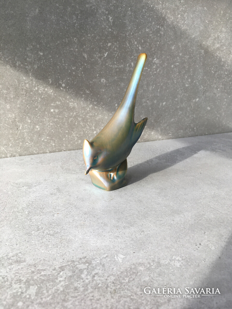 Zsolnay, eozin mázas madár, Sinkó. - Kerámia | Galéria Savaria online ...