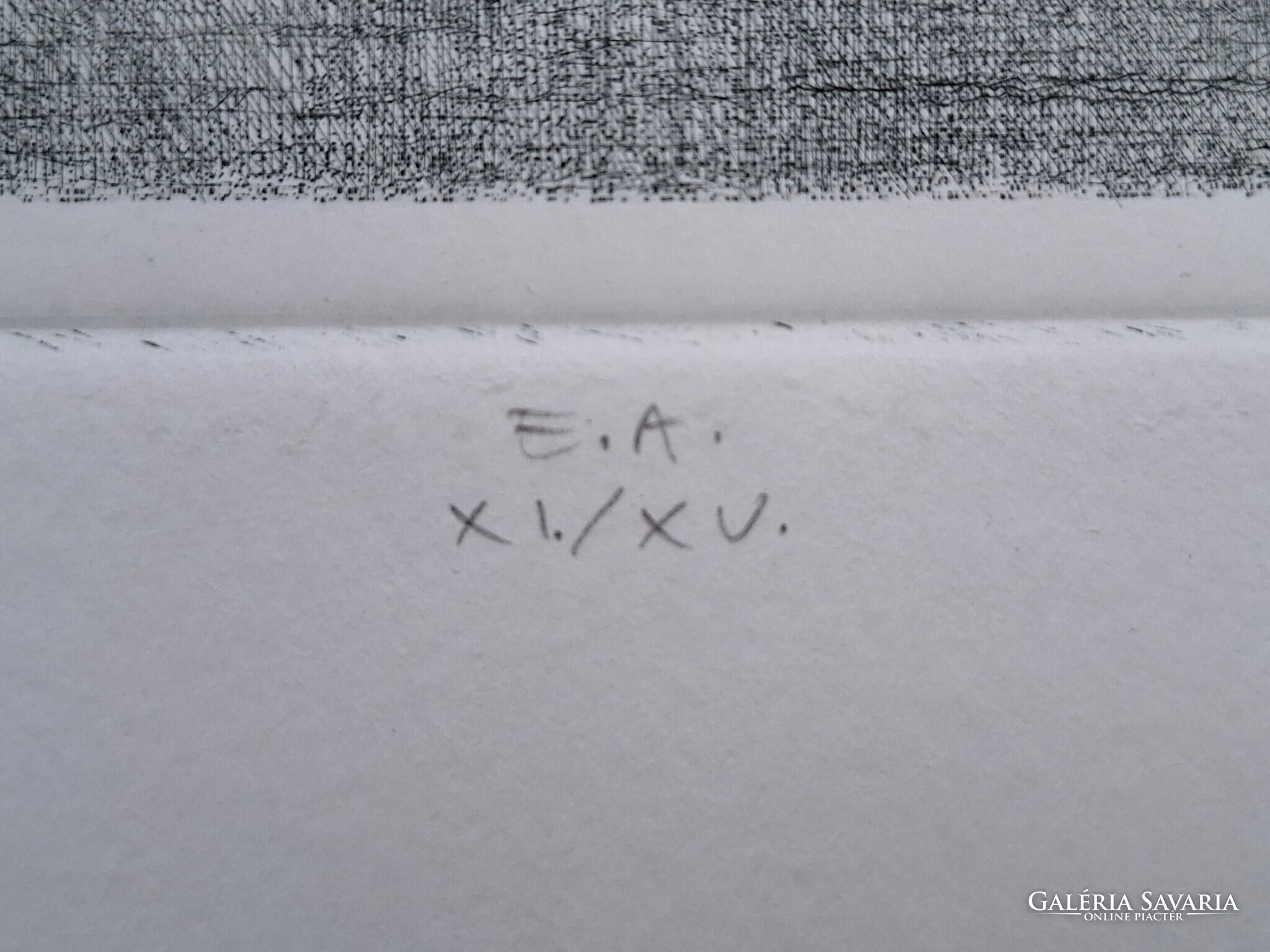 Czeglédi Gábor: A Mátyás-templom télen - Budapesti panoráma (rézkarc ...