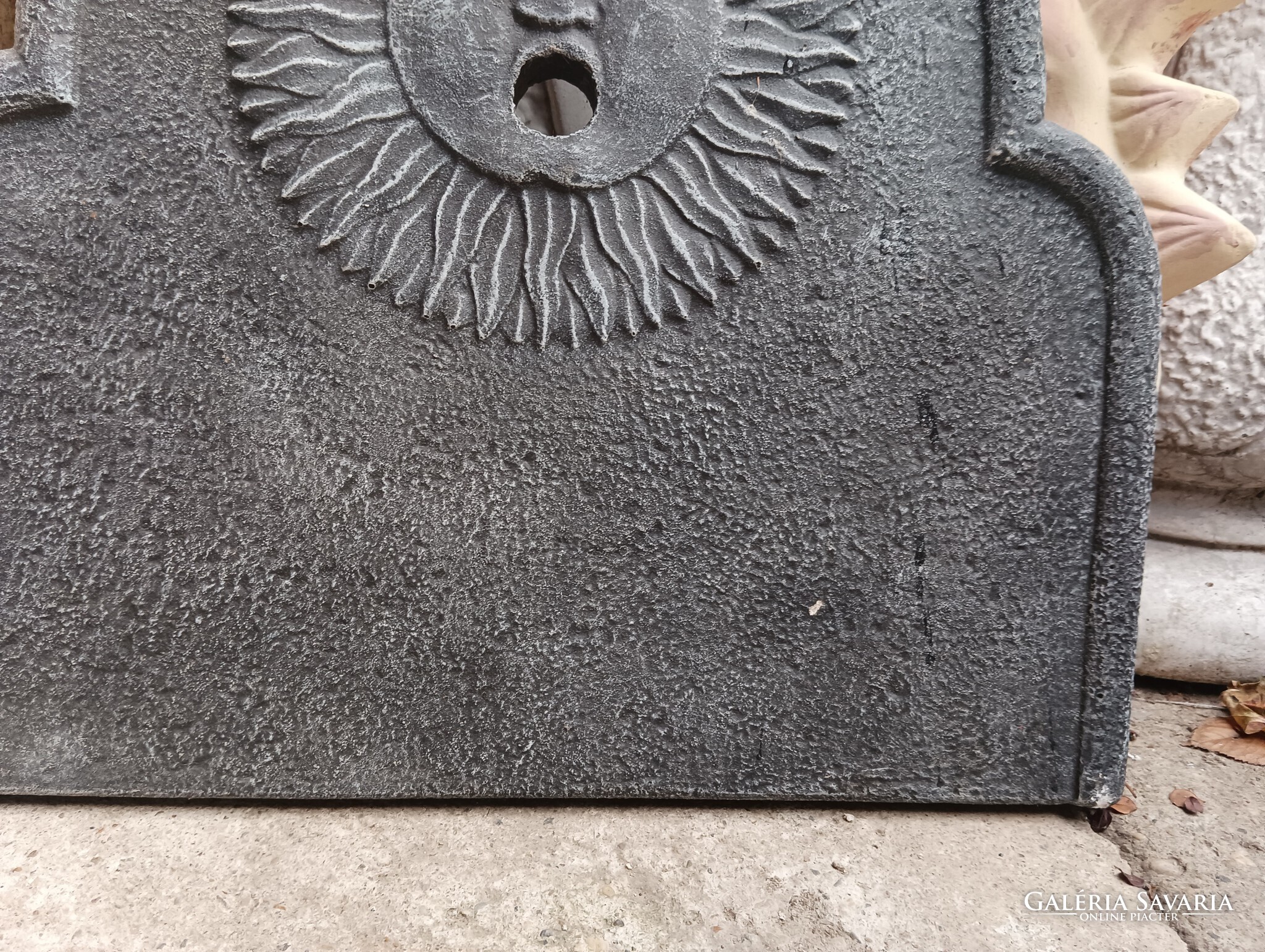 Modern Antracit minimál Falikút hátlap Fagyálló műkő kültéri kerti fali ...