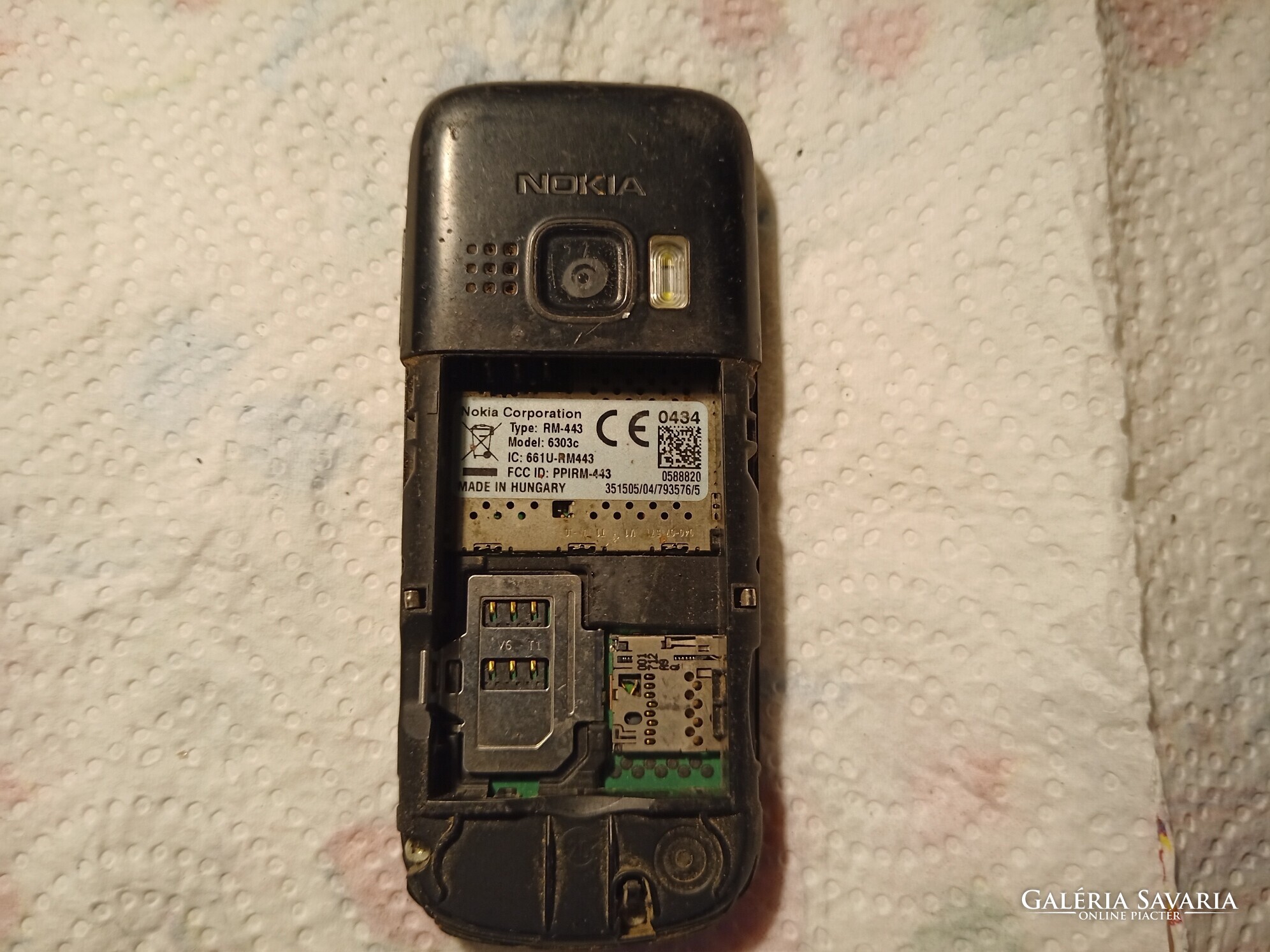Nokia 6303 retró telefon eladó - Műszaki régiség | Galéria Savaria ...