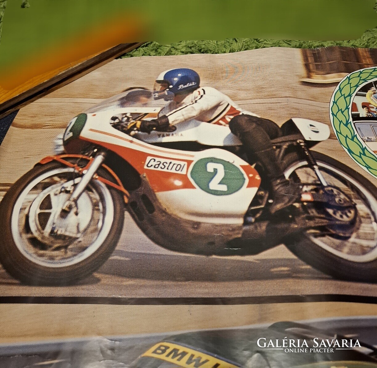Castrol Racing Team plakát 1975-ből, Peter Balaž csehszlovák ...