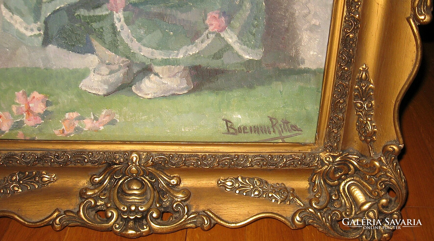 CSODÁS GARANTÁLTAN EREDETI BOEMM RITTA / 1868-1948 / : BABA VIRÁGGAL ...