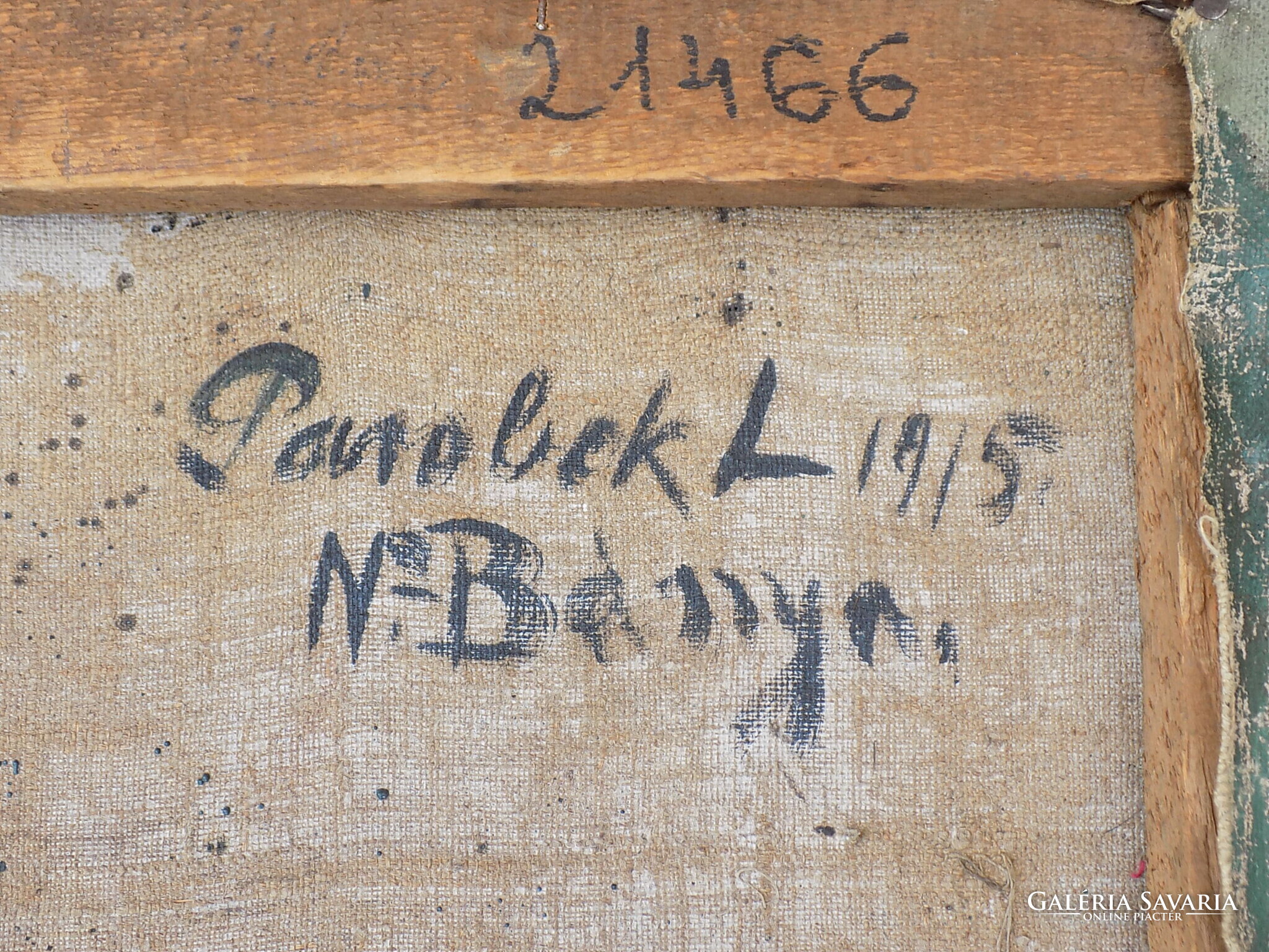 Parobek Alajos 1896-1947, a festő korai nagybányai korszakából ...